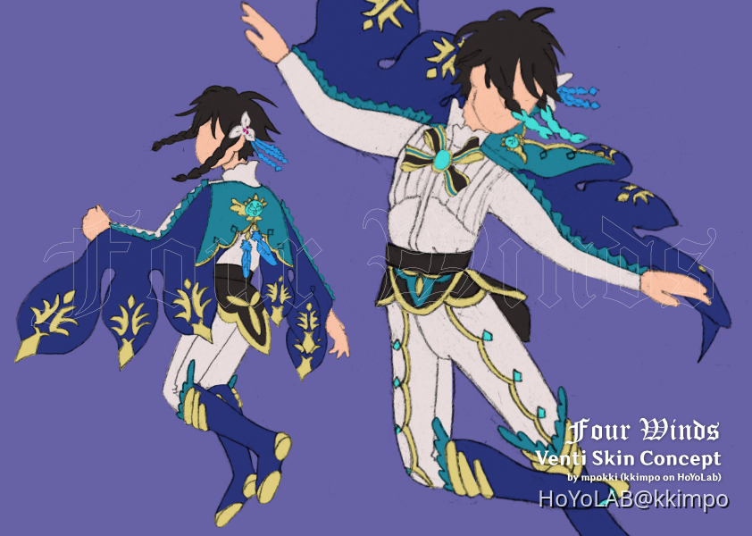 Venti Ballerino Skin (alt color) Genshin Impact | HoYoLAB