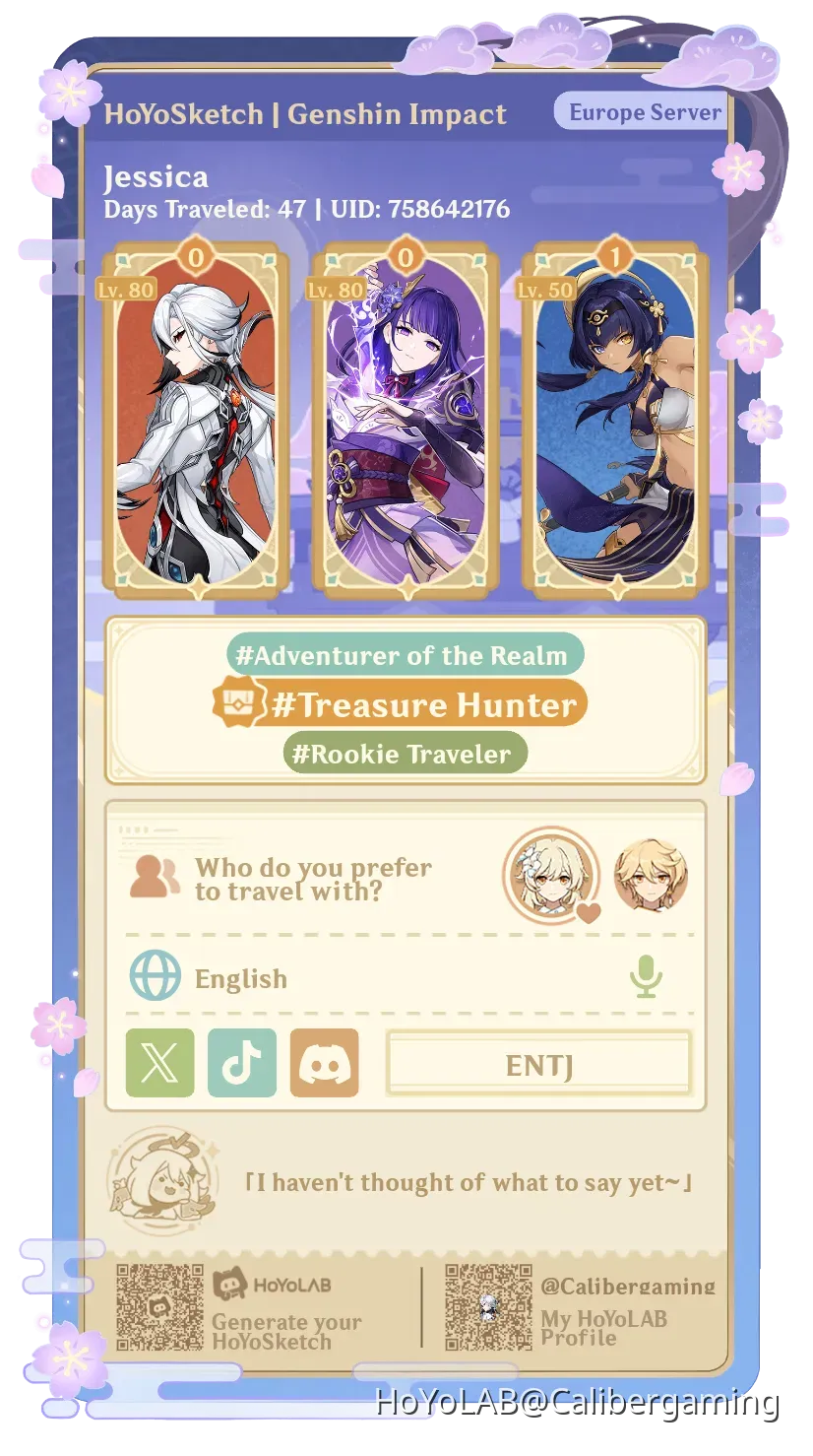 hi Genshin Impact | HoYoLAB