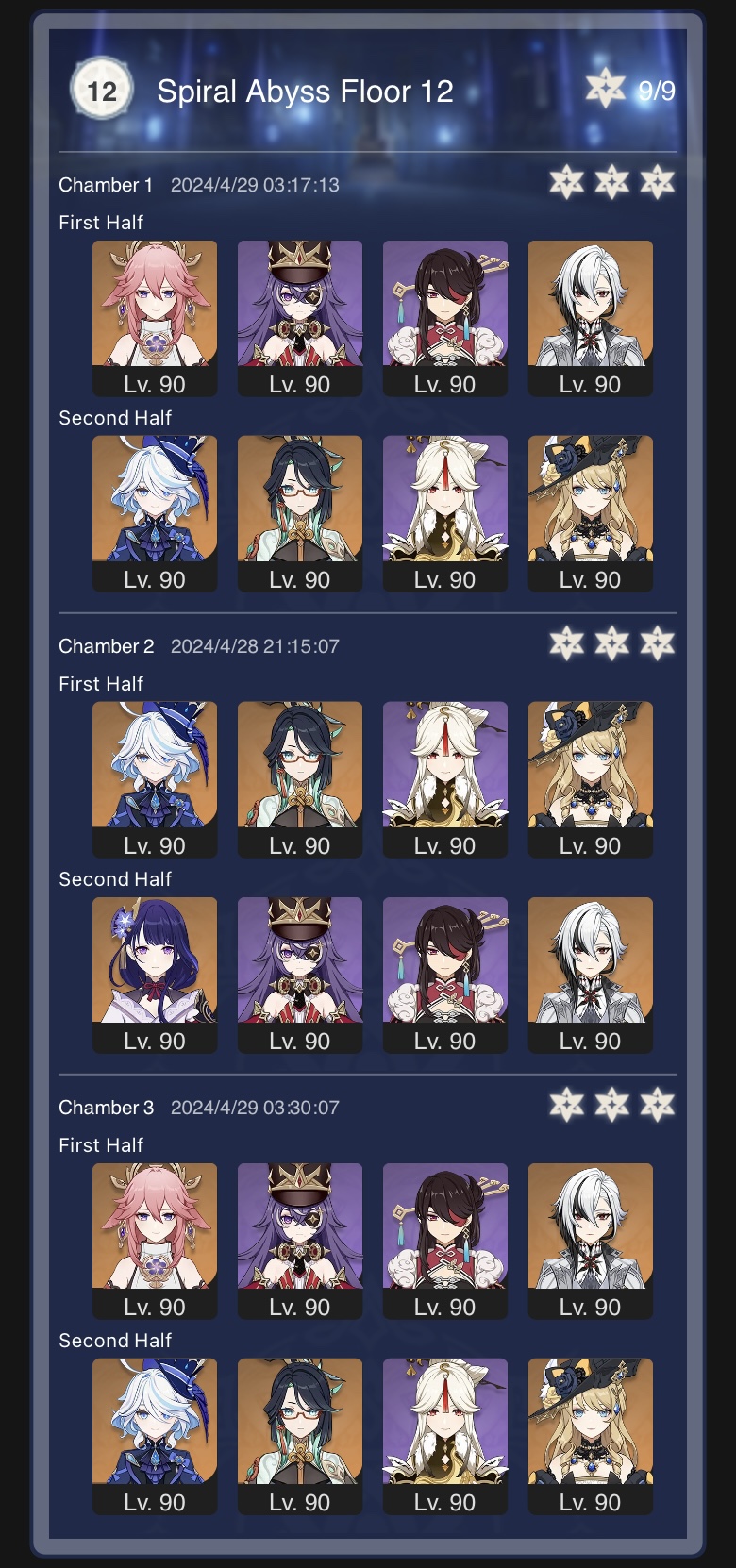 4.6 Abyss with Arlecchino & Navia Genshin Impact | HoYoLAB