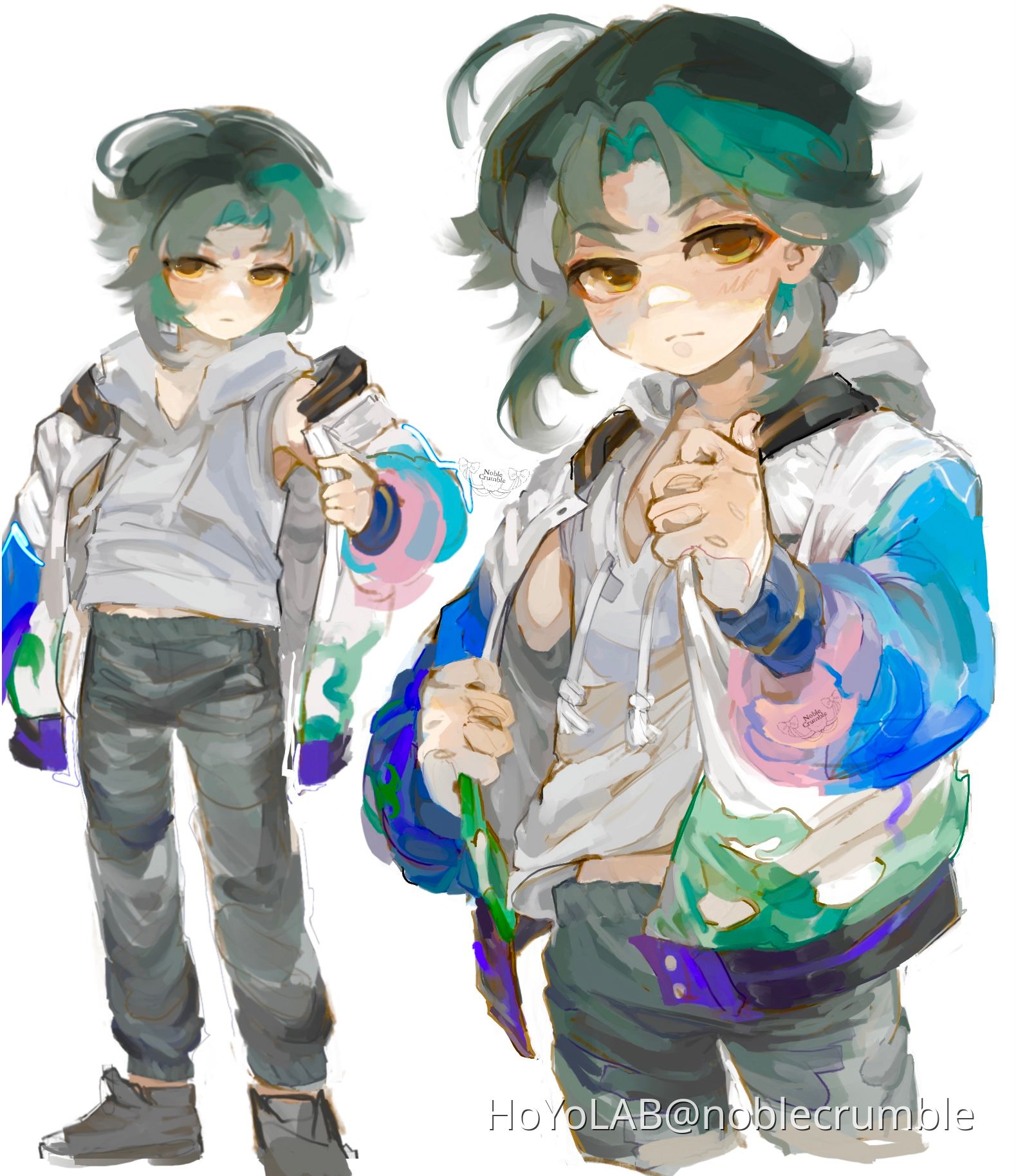 Xiao varsity jacket Genshin Impact | HoYoLAB