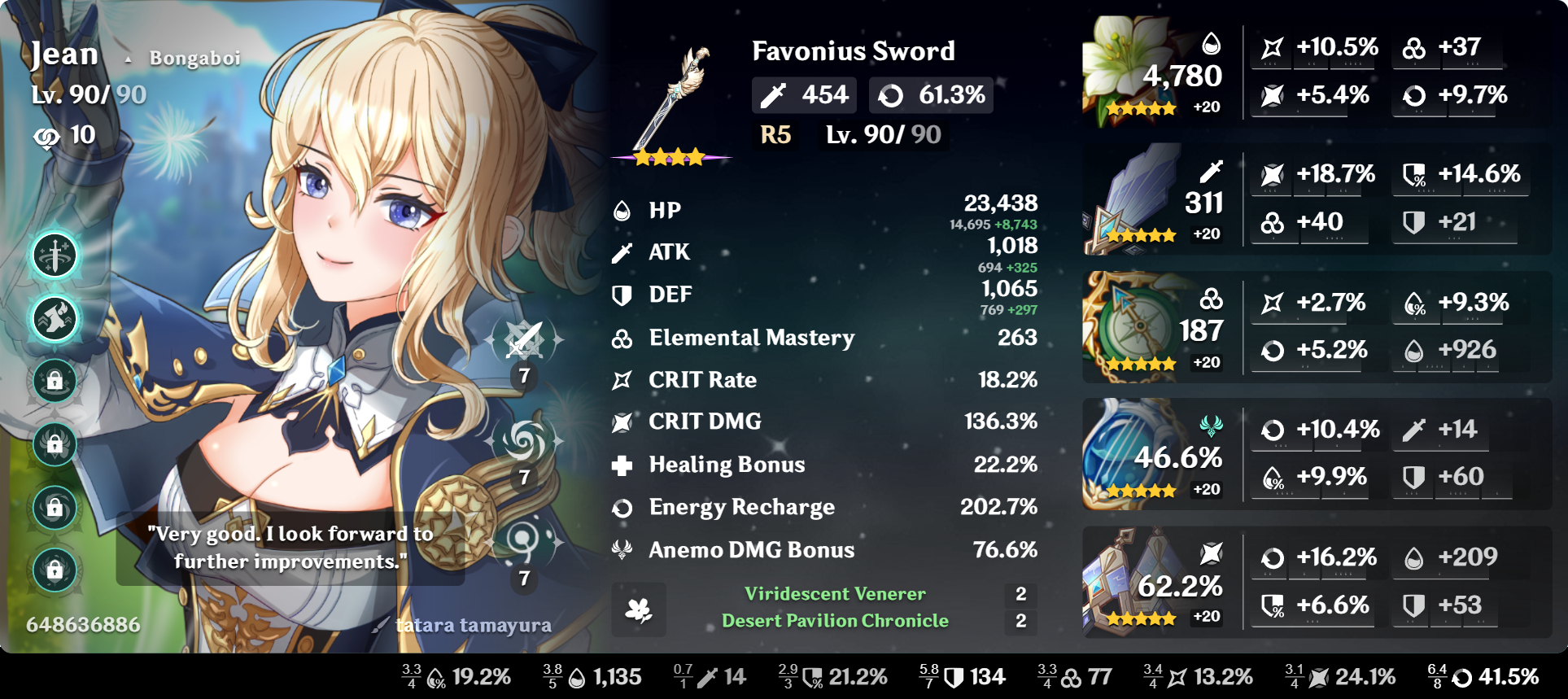 Jean. 7-7-7. Genshin Impact | HoYoLAB