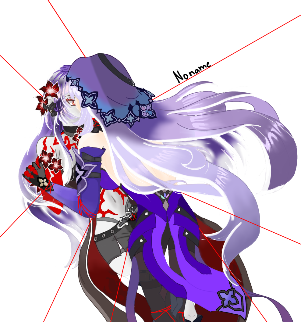 I finished my black swan x Acheron fanart Honkai: Star Rail | HoYoLAB