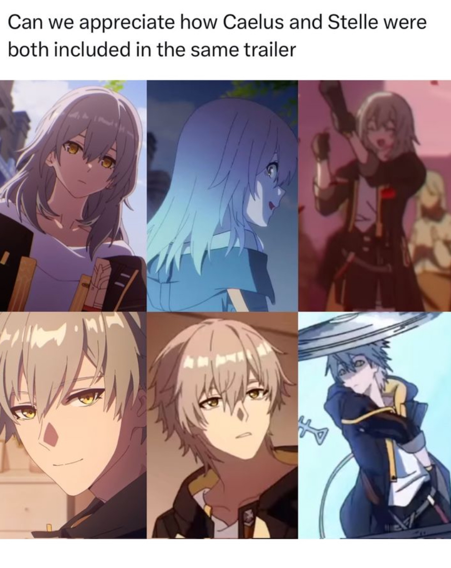 Can we appreciate how Caelus and Stelle were both included in the same ...