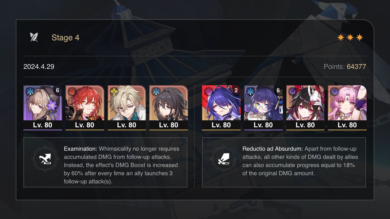 Follow up Chain + Acheron Domain Expansion Honkai: Star Rail | HoYoLAB