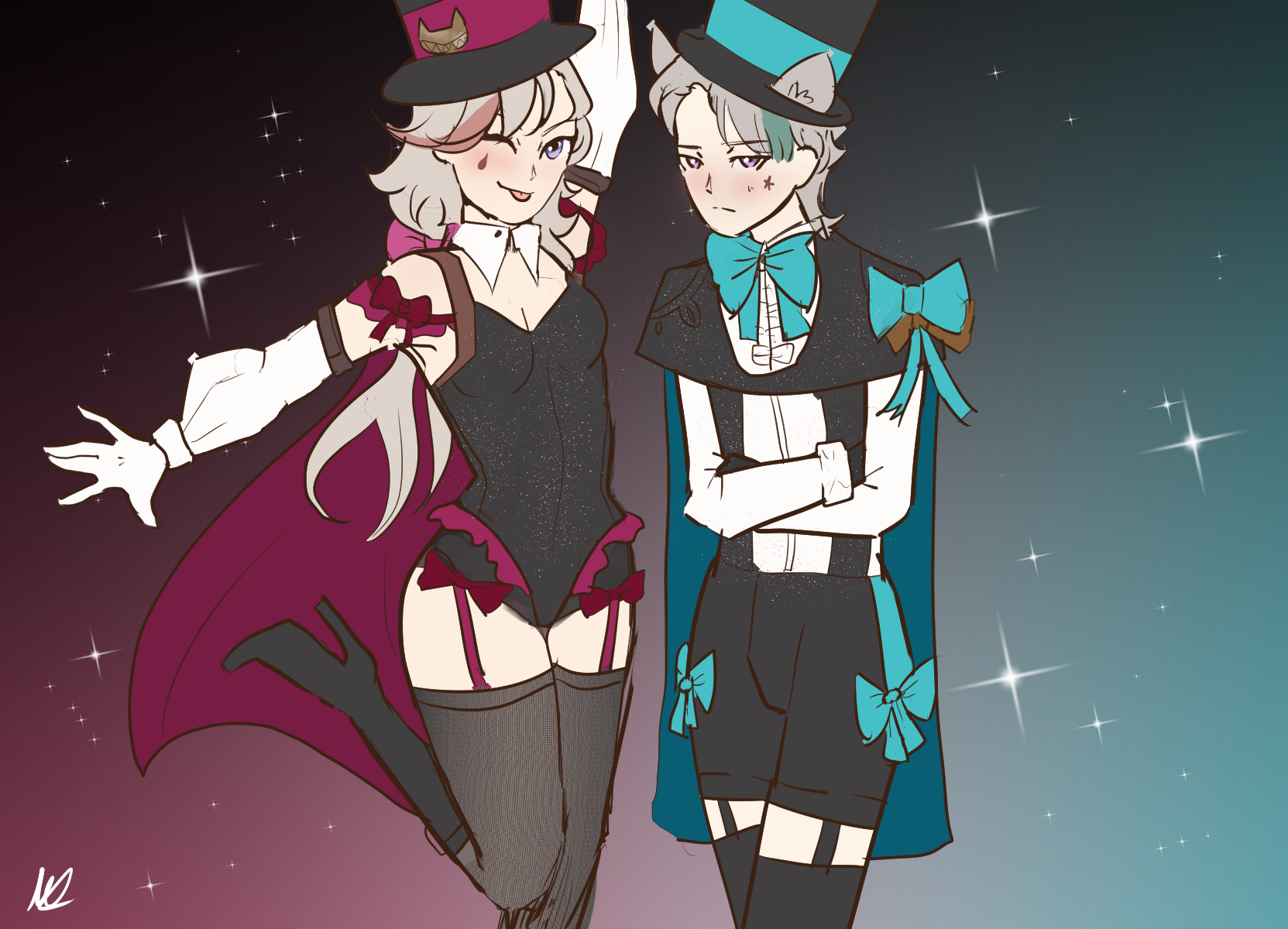 Lyney and Lynette Genderbent! Genshin Impact | HoYoLAB