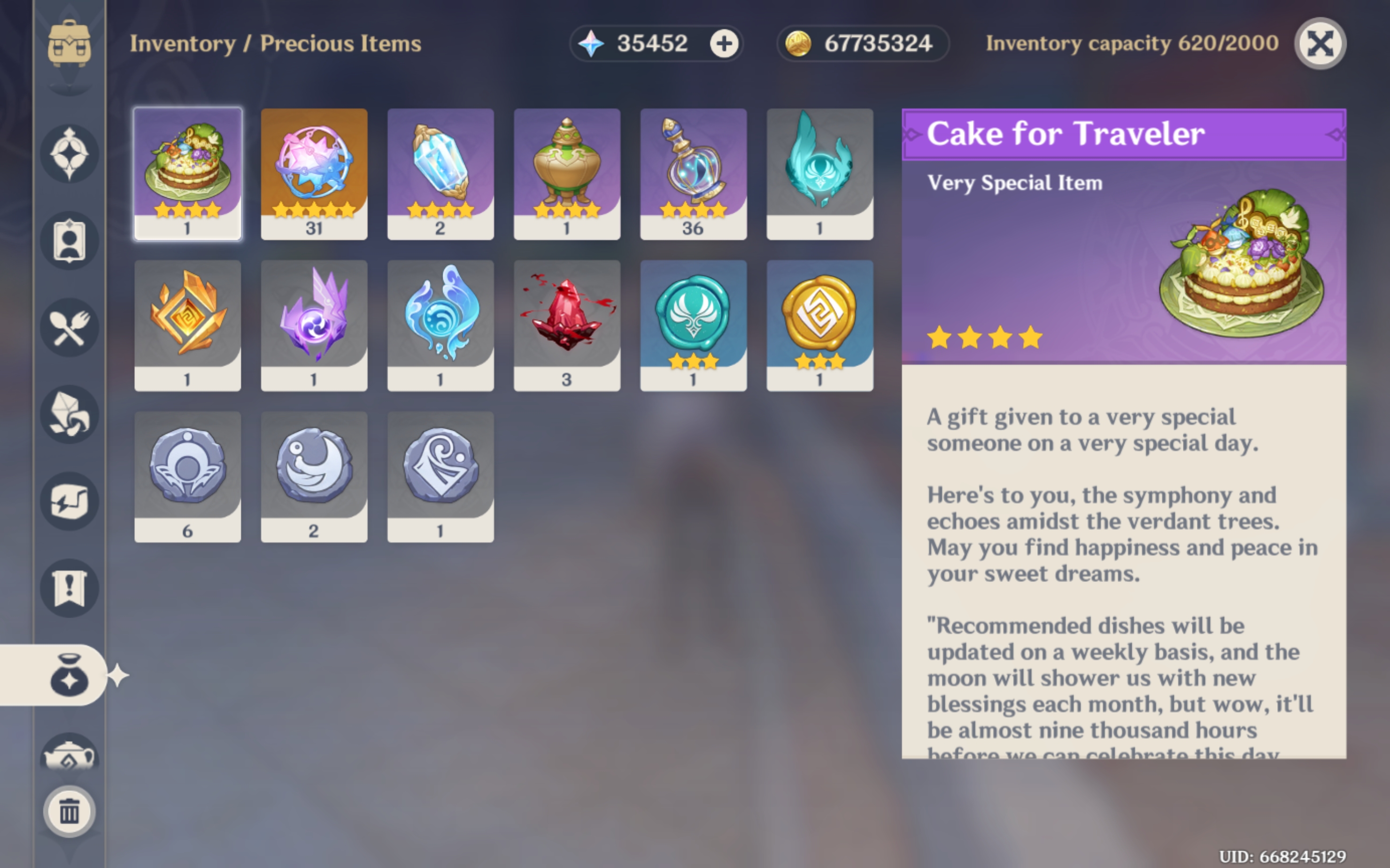 why do you give me the reward like this of 4000 points? Genshin Impact ...