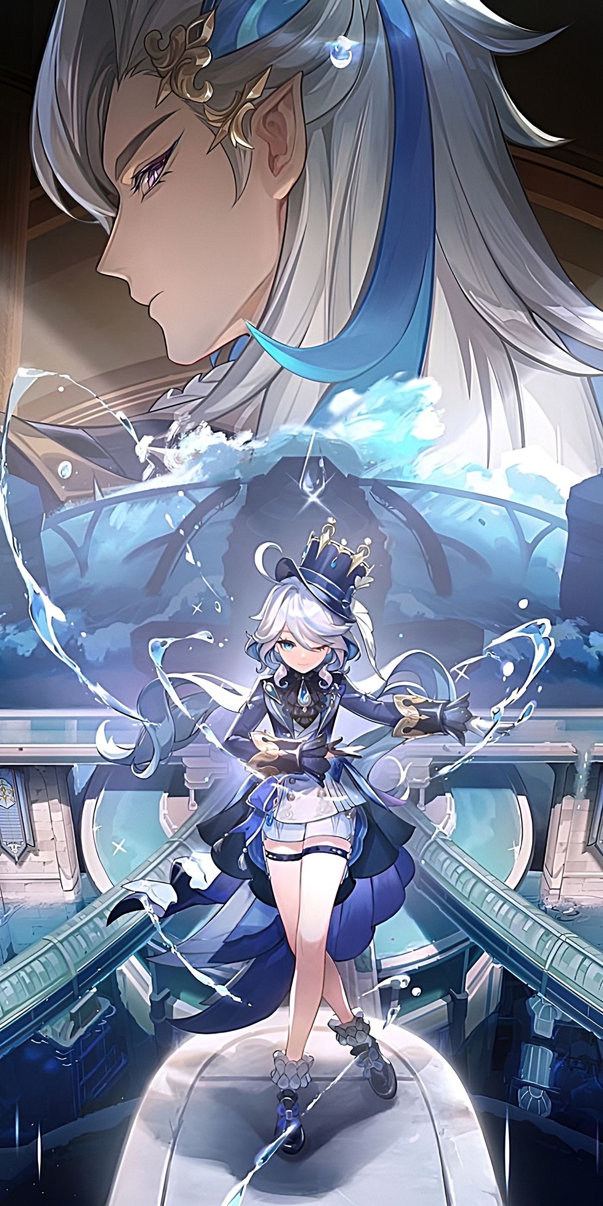 Furina for the badge Genshin Impact | HoYoLAB