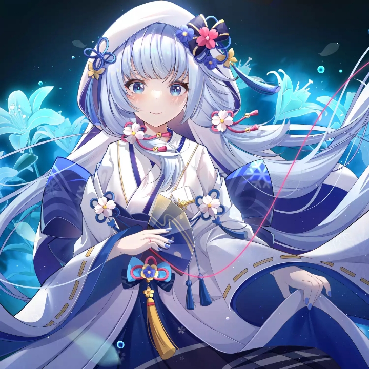 Ayaka Fan Badge Post Genshin Impact | HoYoLAB