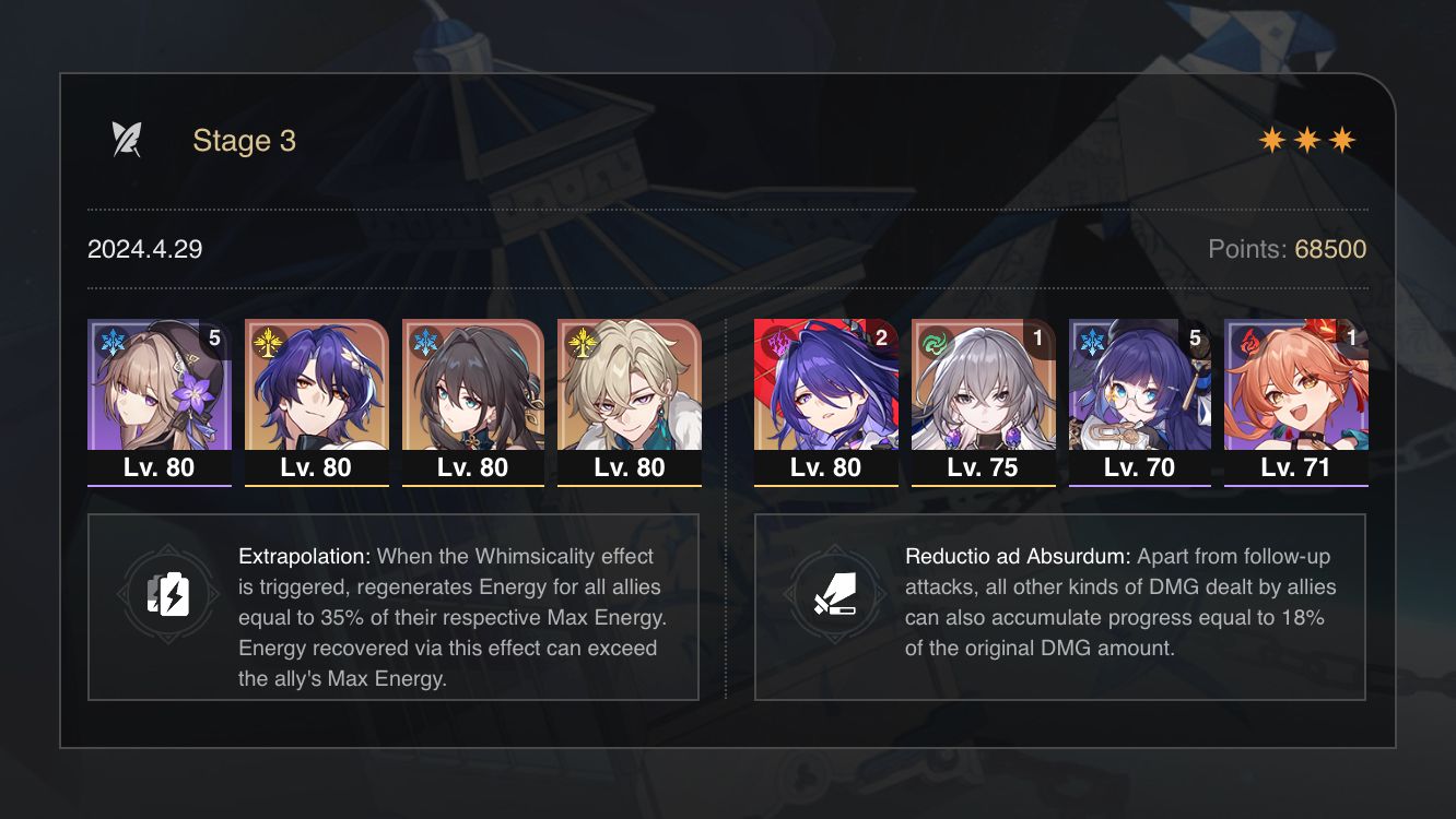 Brainless lvl Honkai: Star Rail | HoYoLAB