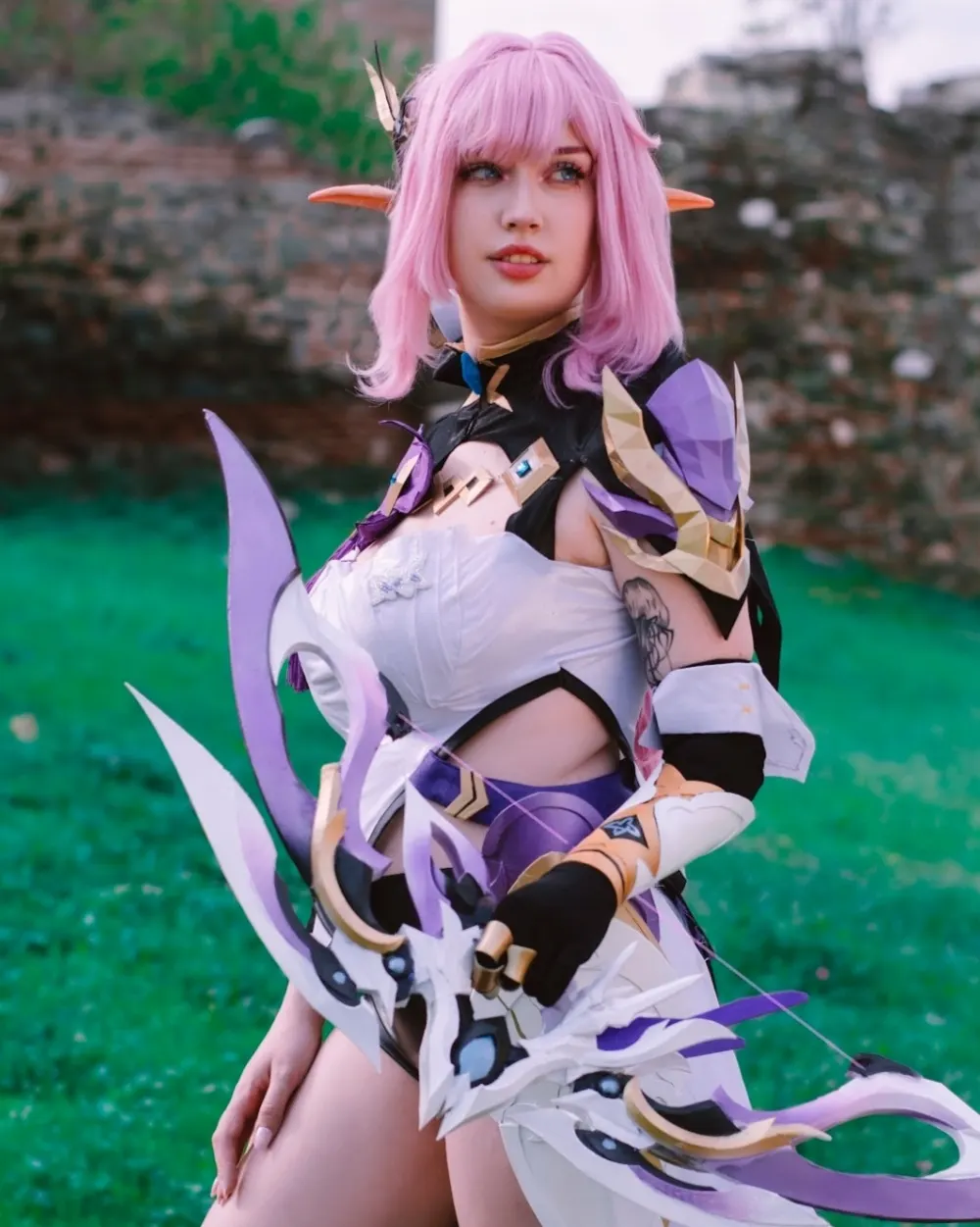 Elysia Miss Pink Elf Cosplay 🤭🩷 Genshin Impact | HoYoLAB