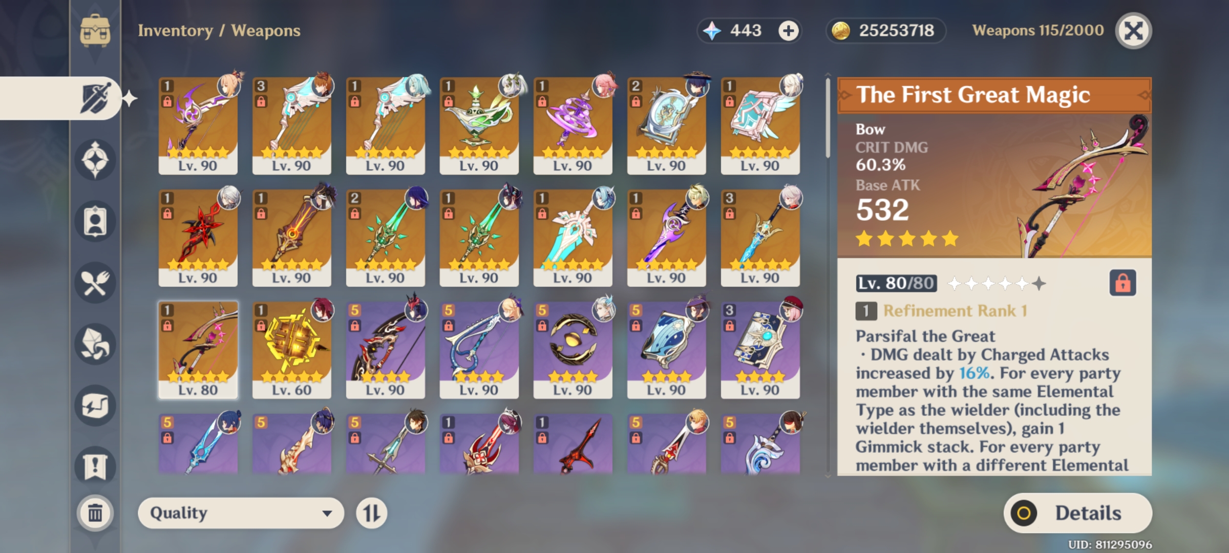 I feel like this bow will rot inside my inventory for a long time along ...