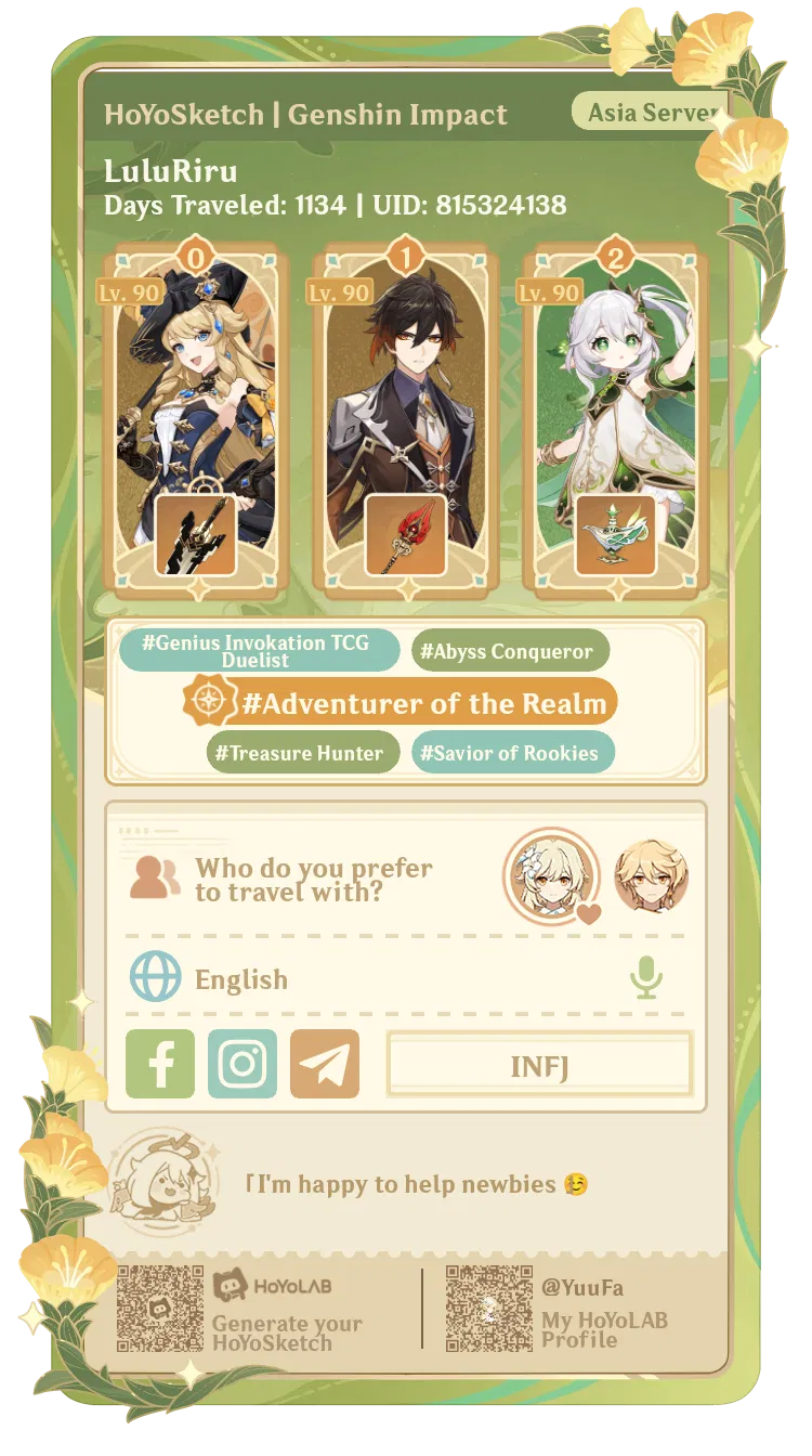 hoyo sketch Genshin Impact | HoYoLAB