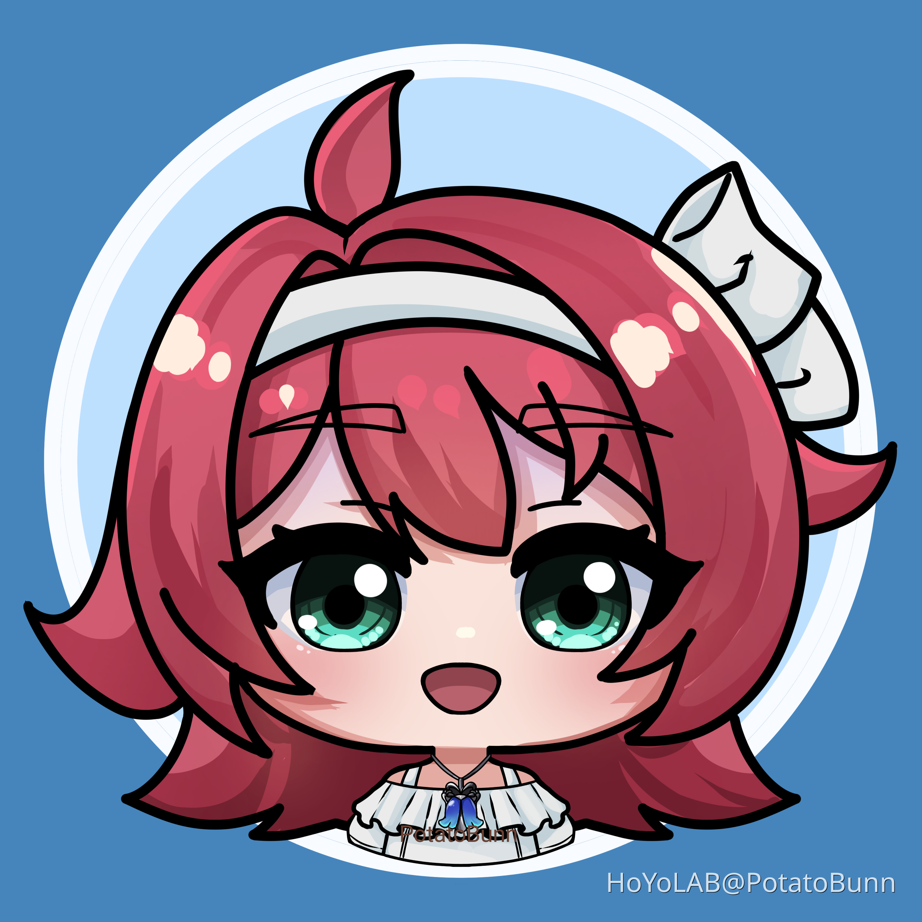 Chibi Clervie and Arlecchino! Genshin Impact | HoYoLAB