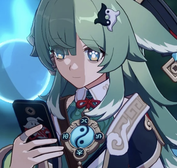 Posting a Slightly More Zoomed-In Photo of Huohuo Each Day I Remember ...