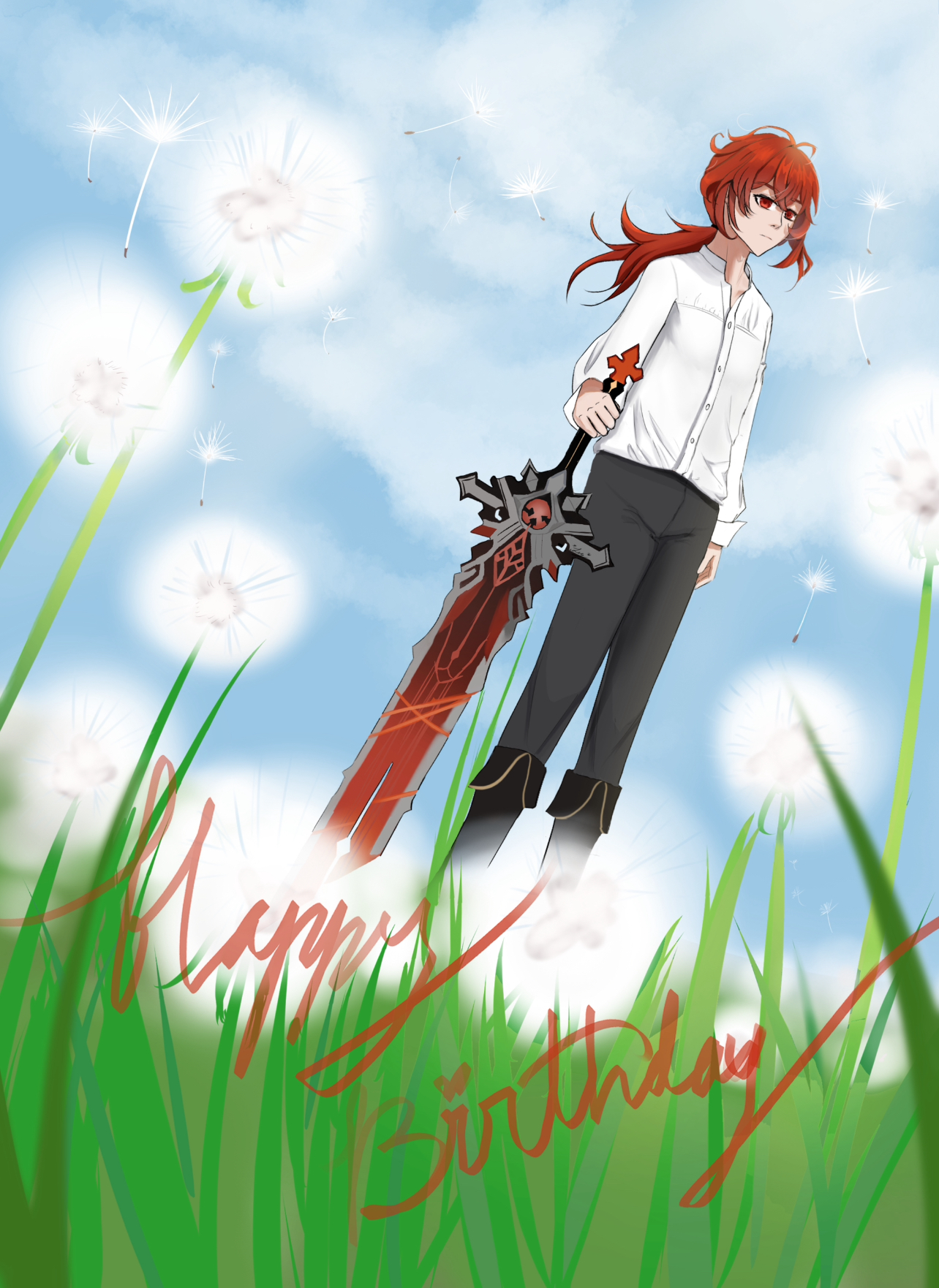 Happy birthday Diluc♪ Genshin Impact | HoYoLAB