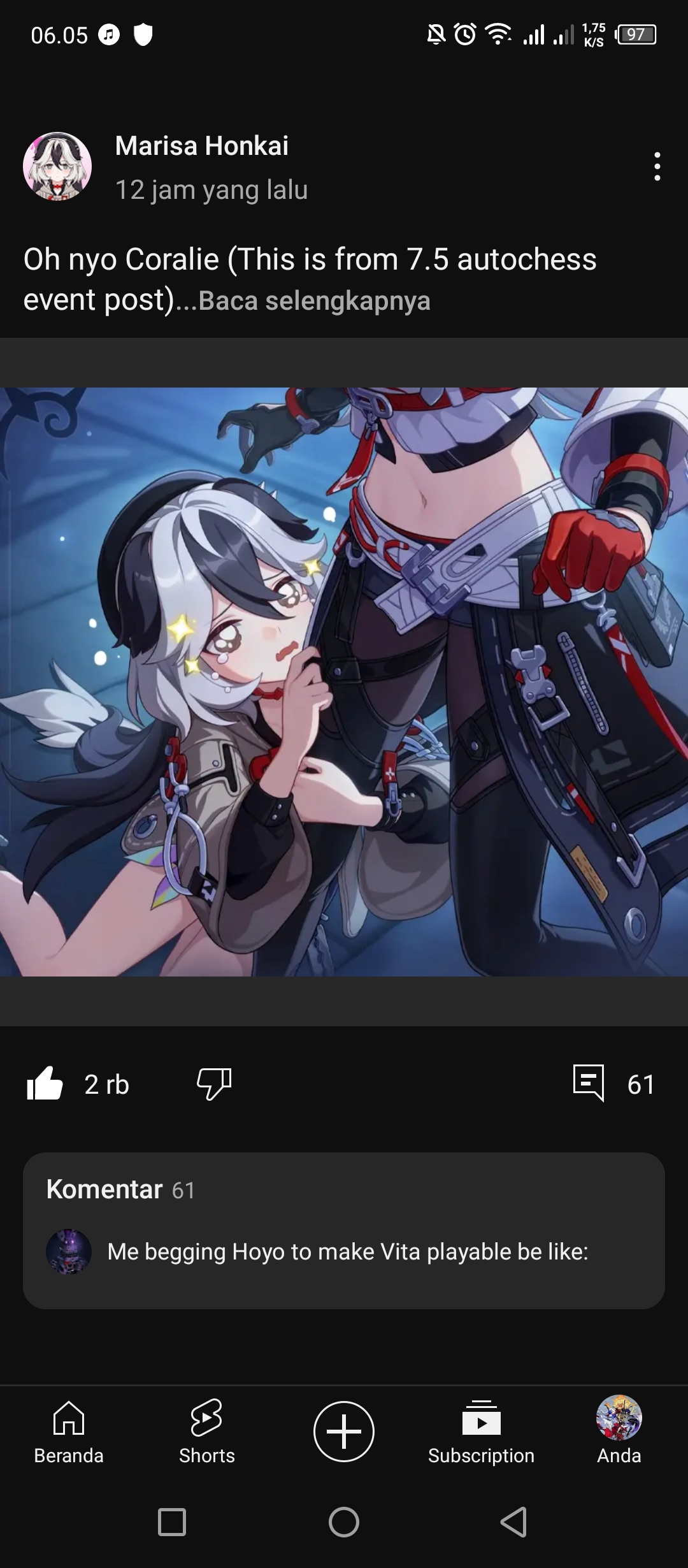 Cun- cun- uwogh 😭😭😭😭 Honkai Impact 3rd | HoYoLAB