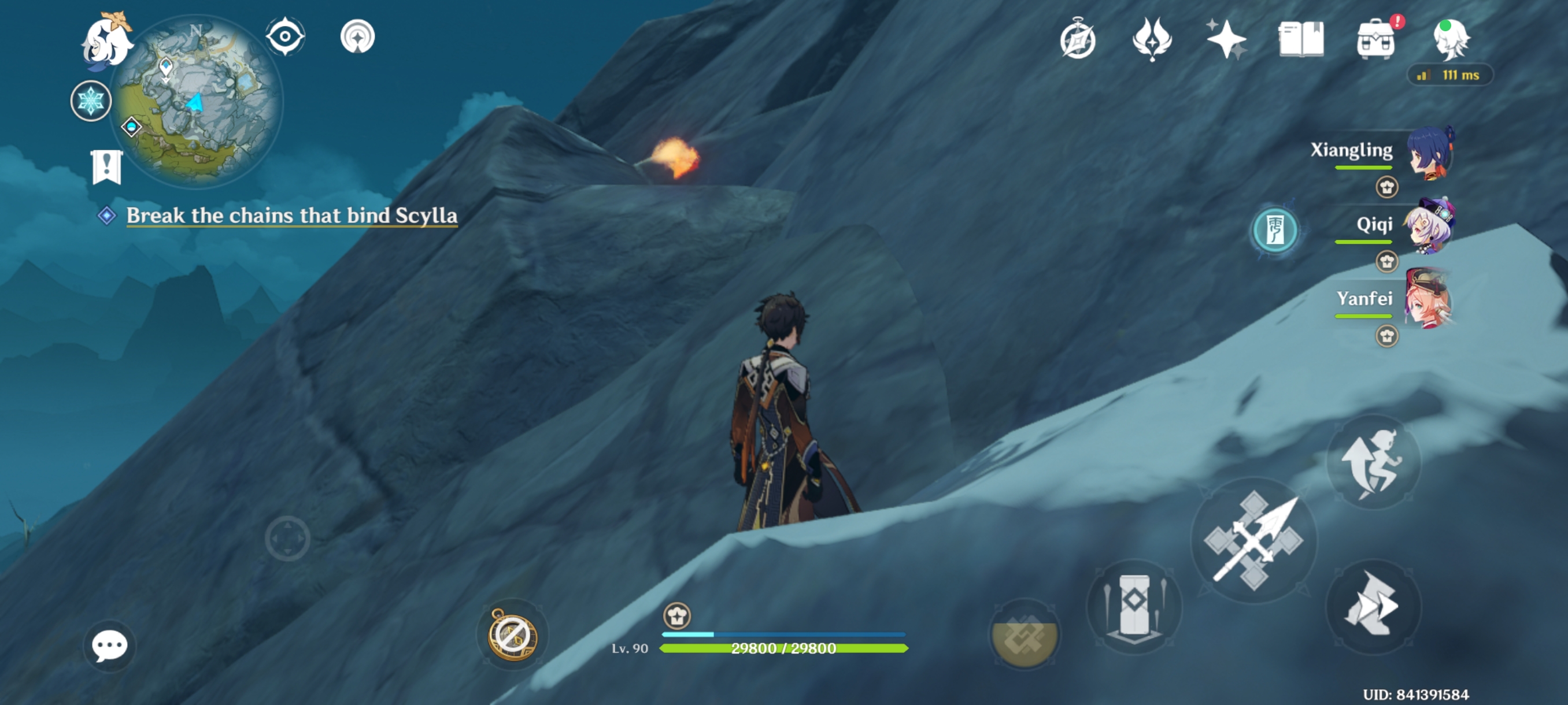 Look what I foundin dragonspine Genshin Impact | HoYoLAB