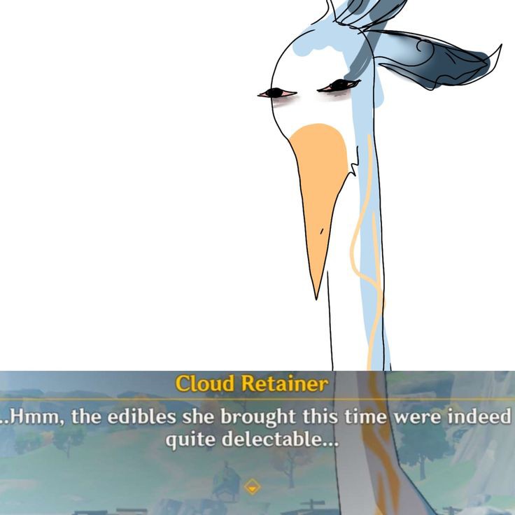 Cloud Retainer so real Genshin Impact | HoYoLAB