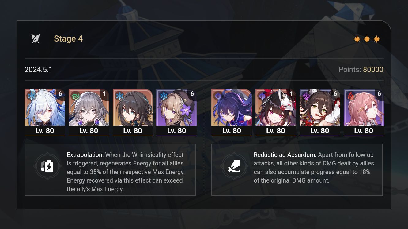 Non premium FuA team and Acheron less team Honkai: Star Rail | HoYoLAB