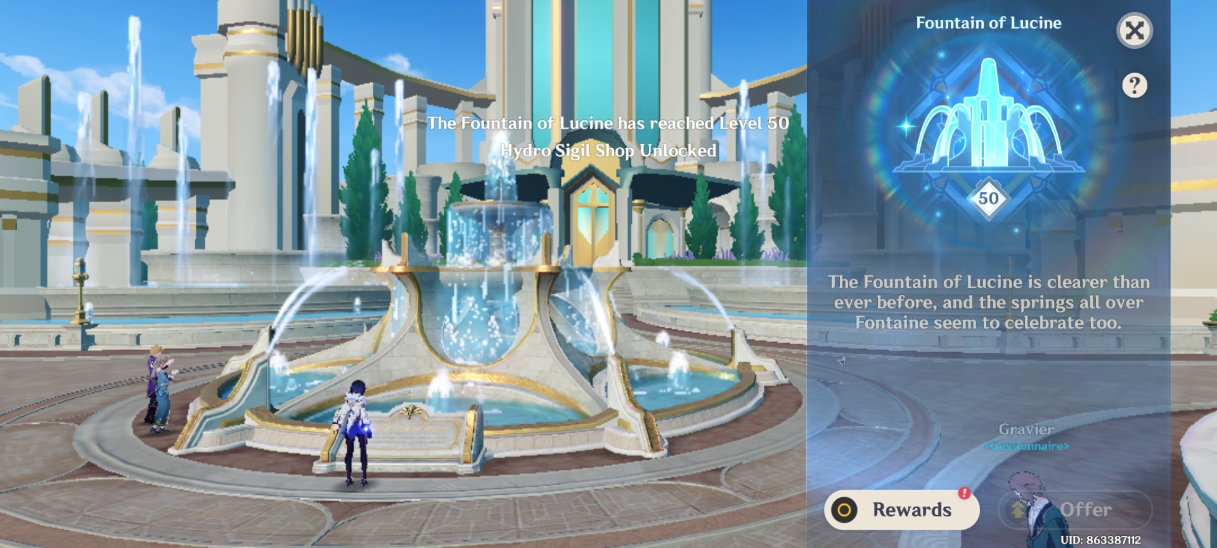 Fountain of Lucine Max Genshin Impact | HoYoLAB