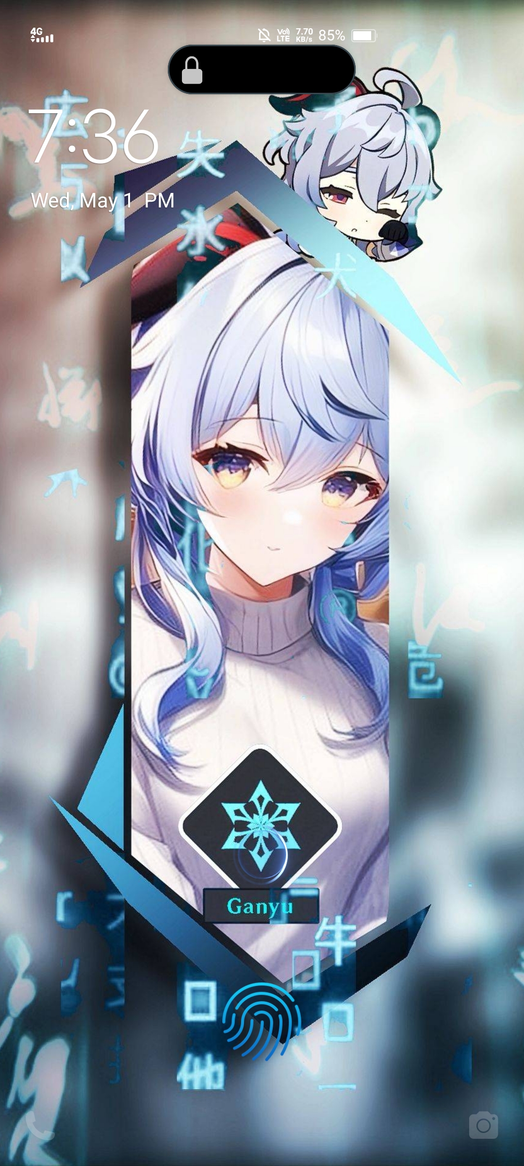 ganyu wallpaper on lock screen ️ ️ ️ Genshin Impact | HoYoLAB