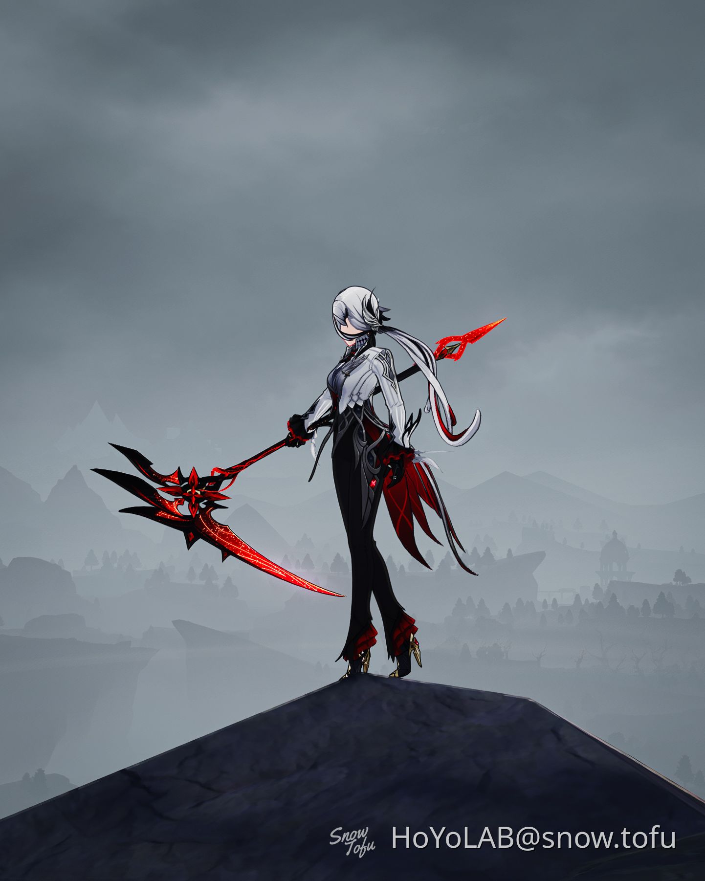 Red on white Genshin Impact | HoYoLAB