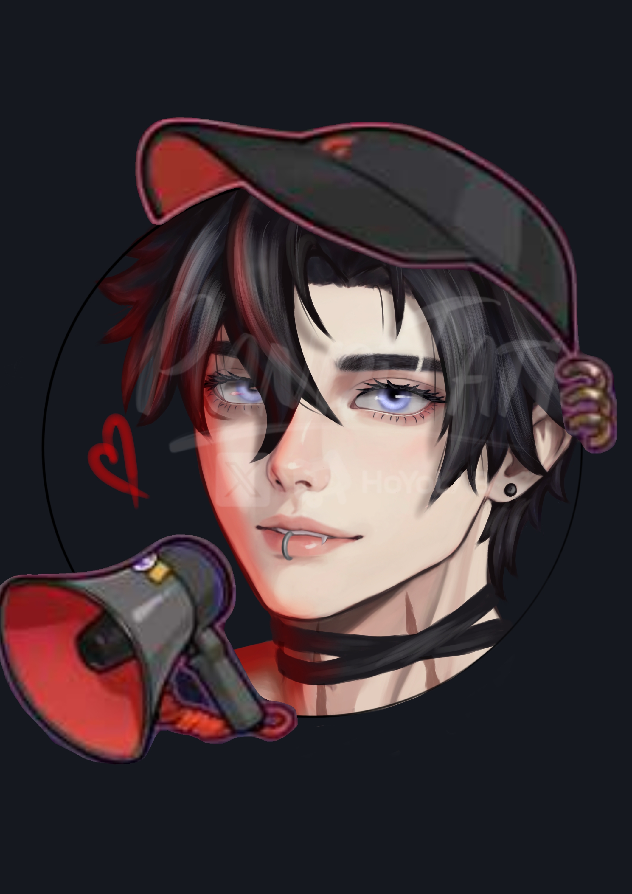 Drew a new pfp specifically for this frame... Genshin Impact | HoYoLAB