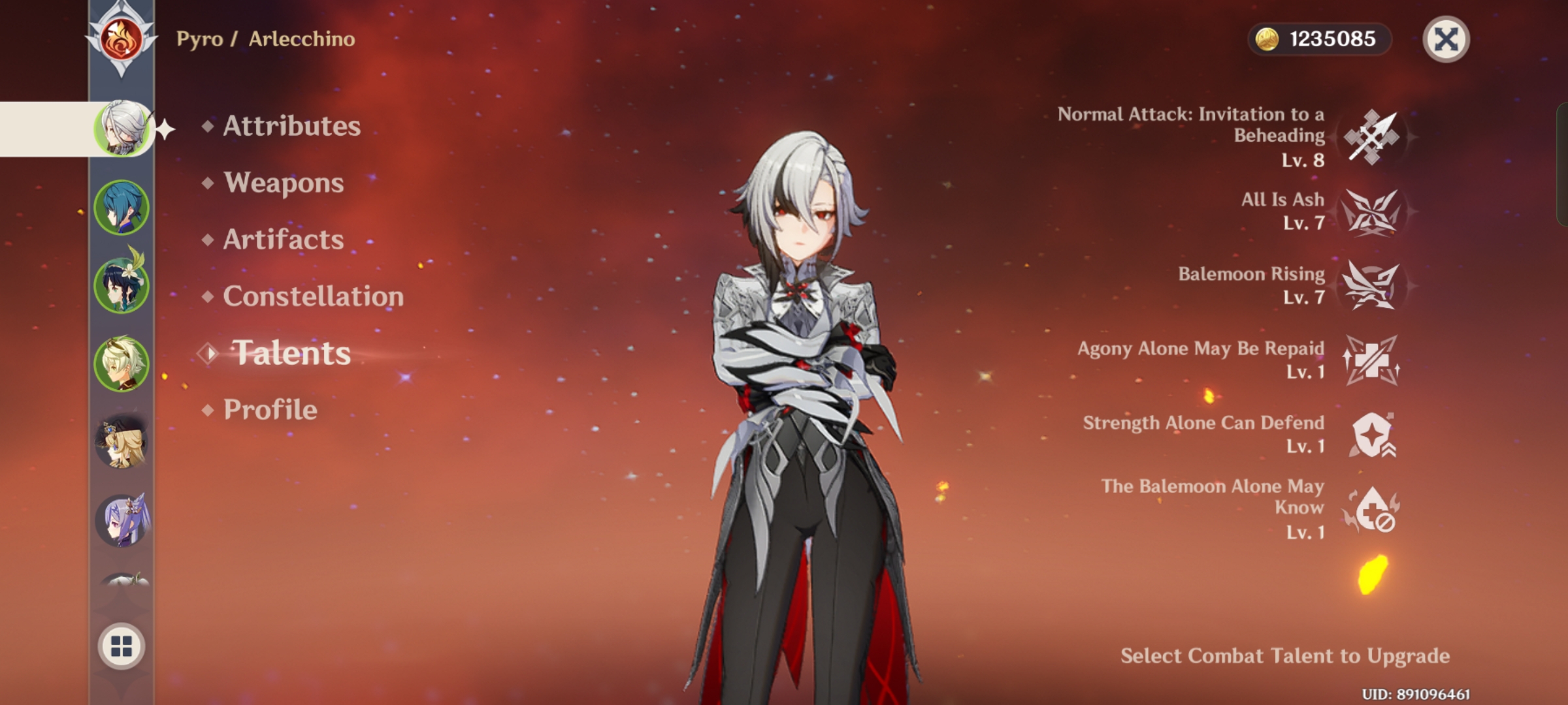 Arlecchino stats 3.0 Genshin Impact | HoYoLAB