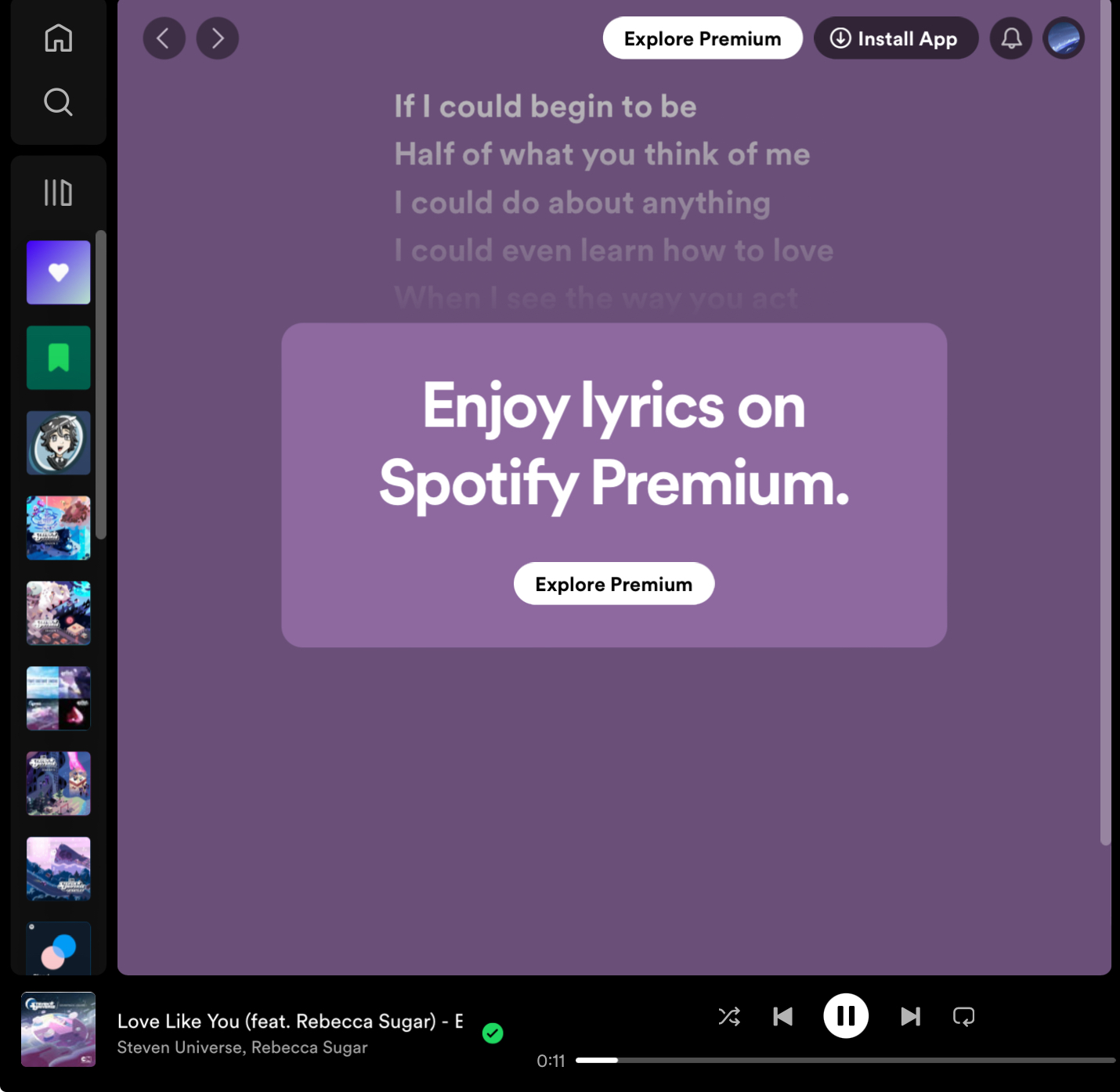 What the f spotify???? | HoYoLAB