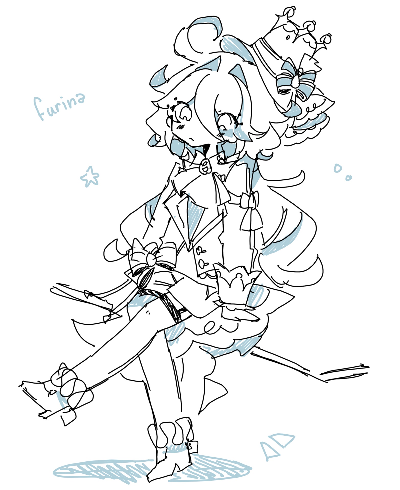 furina sketch Genshin Impact | HoYoLAB