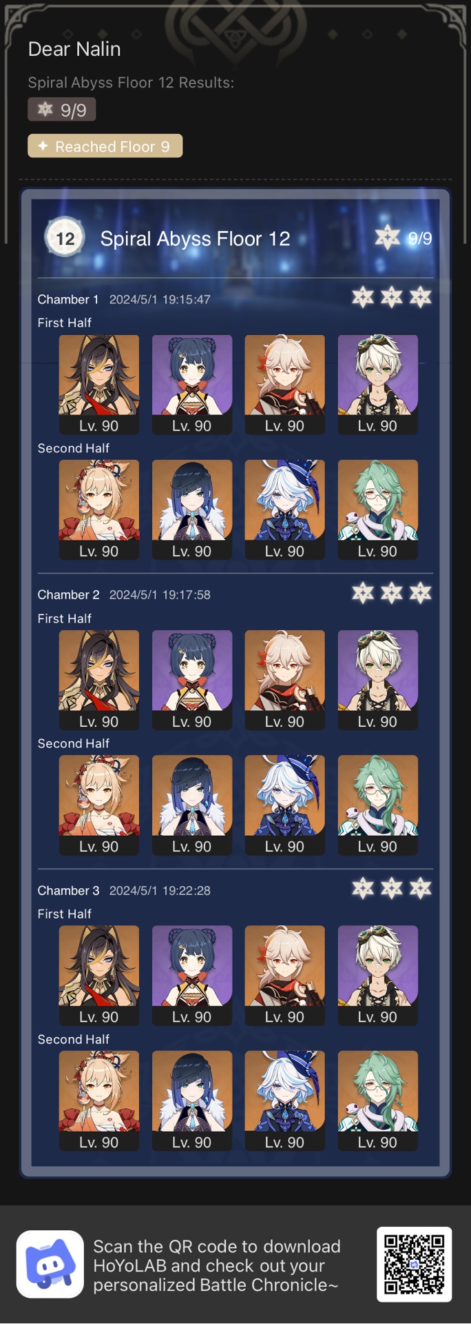 4.6 Abyss; Hu Tao, Lyney, Arlechino, Who? Genshin Impact | HoYoLAB