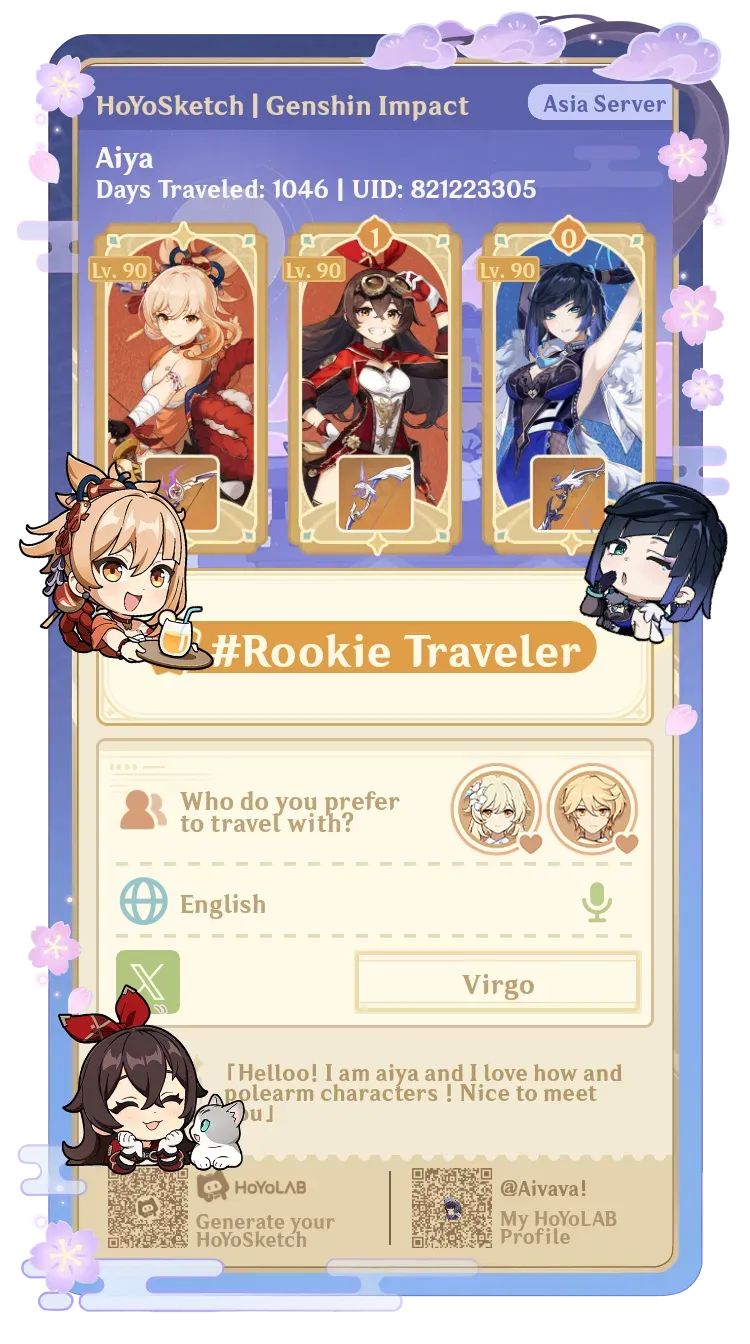 Helllooo! Genshin Impact | HoYoLAB