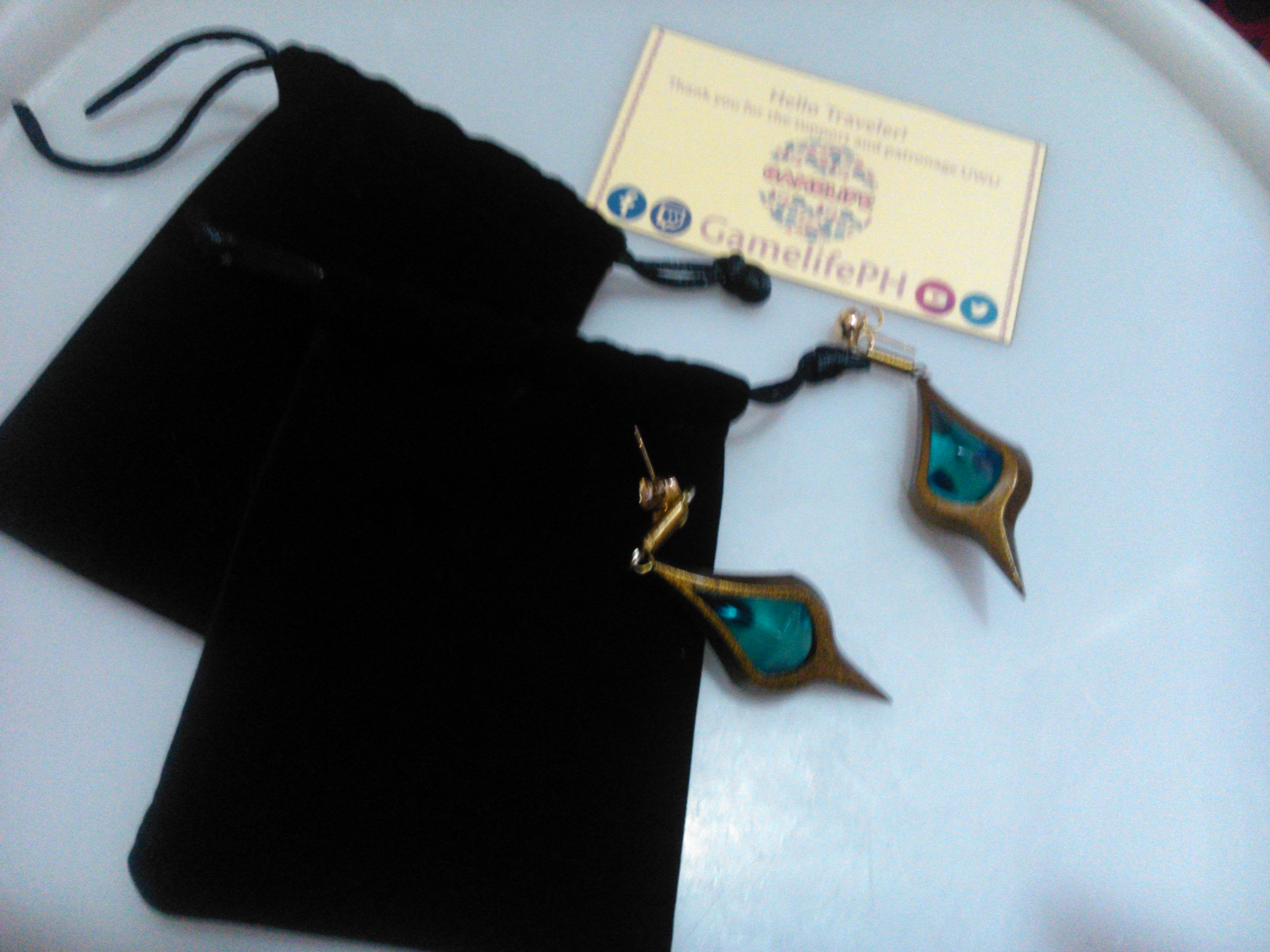 Commissioned Kaeya earrings Genshin Impact | HoYoLAB