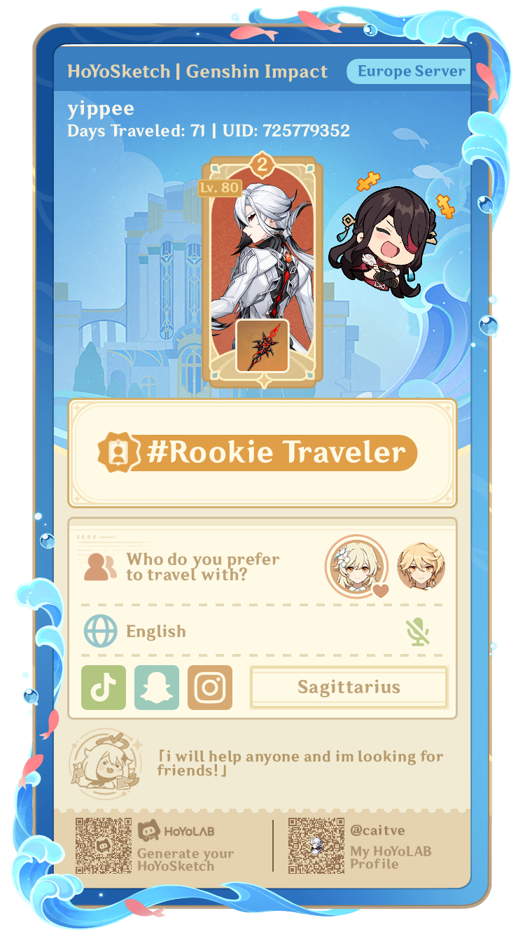 add my uid🙏 Genshin Impact | HoYoLAB