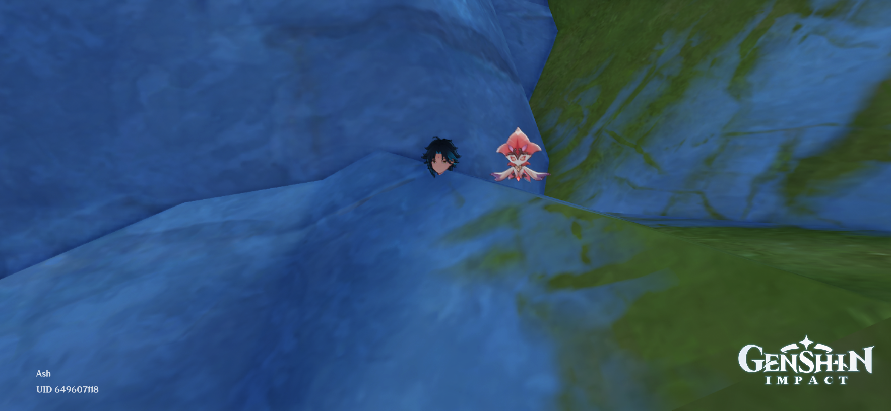 they forgot to make this part of mt. tianheng solid Genshin Impact | HoYoLAB