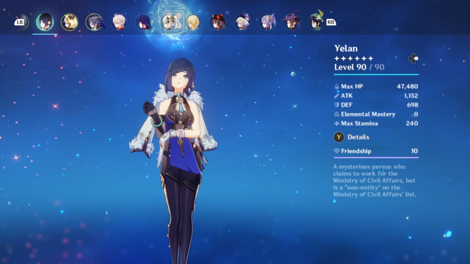 My Yelan Build Genshin Impact | HoYoLAB