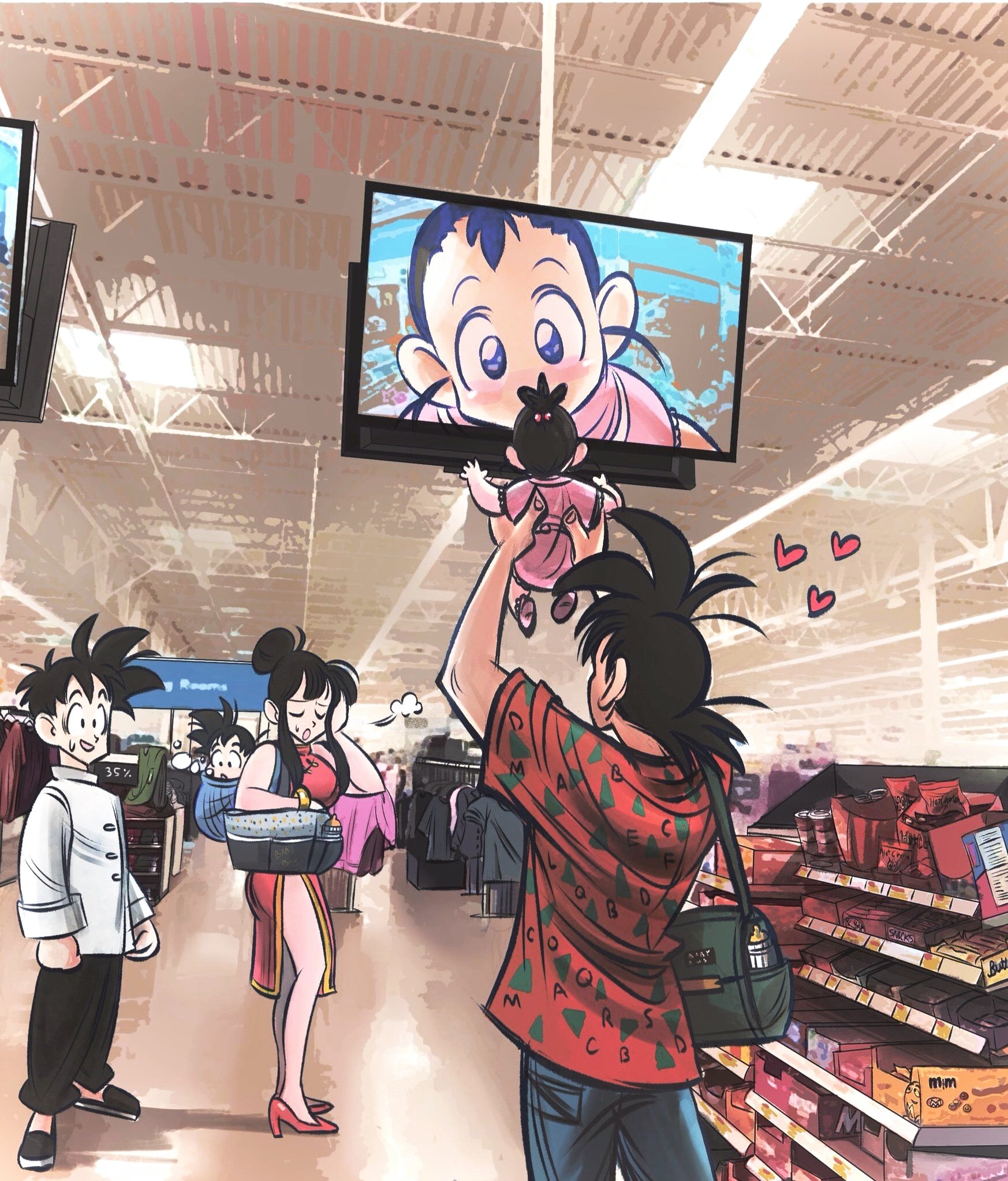 GOATKU SPENDING TIME WITH HIS FAMILY | HoYoLAB