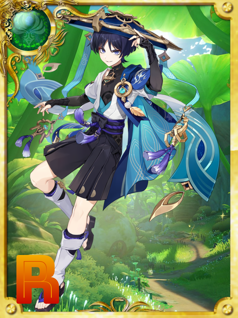 Wanderer cards :) Genshin Impact | HoYoLAB