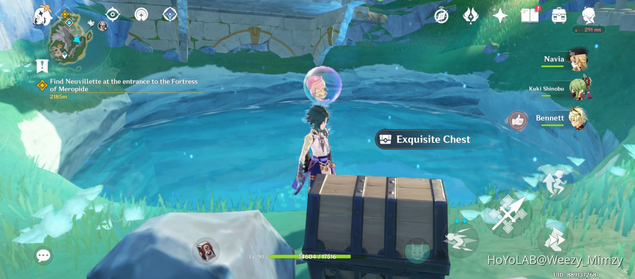 hidden chest here.. with a note.. riddle kinda **** not sure.. Genshin ...