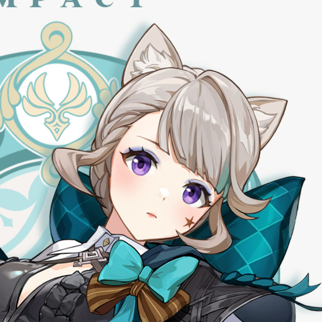 Giving anemo characters simple makeup day 3 (I just woke up) Genshin ...