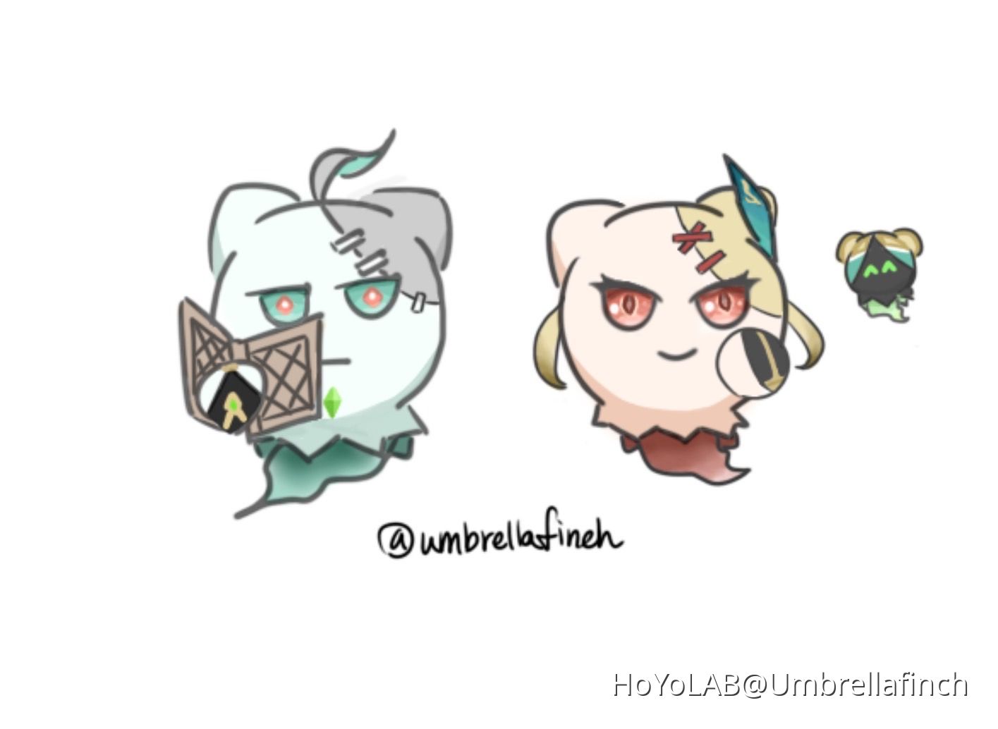 Alhaitham & Kaveh but as HSR Wubbaboo?! Honkai: Star Rail | HoYoLAB