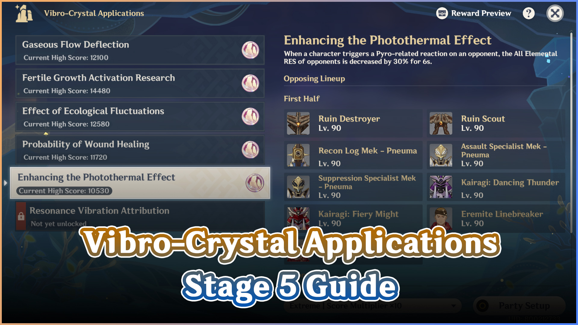 [V4.6] Vibro-Crystal Applications Event | Stage 5 Guide Genshin Impact | HoYoLAB