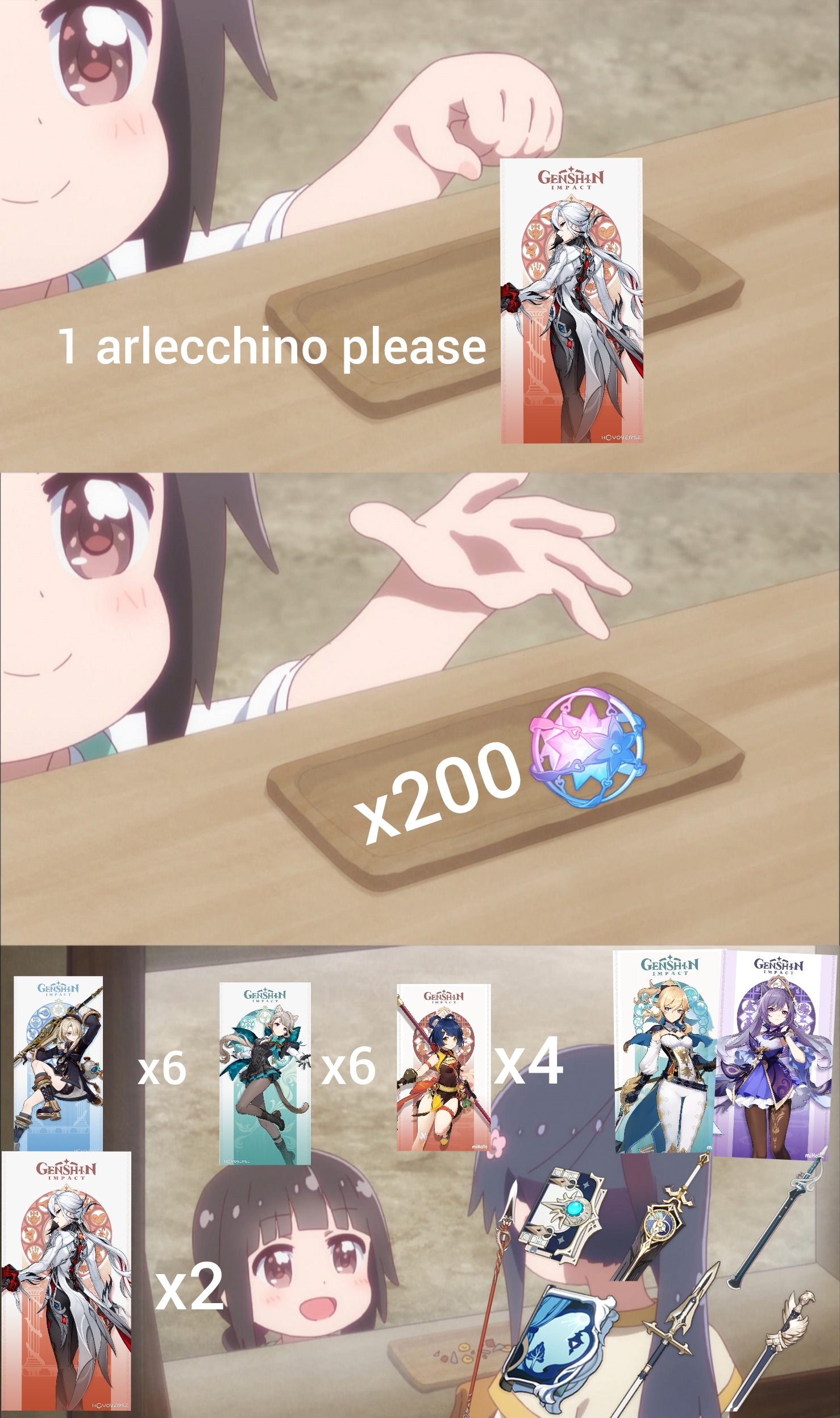 Lucky pulls Genshin Impact | HoYoLAB