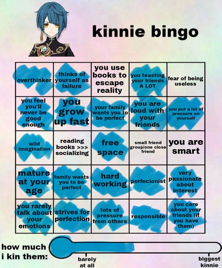 Kinnie Bingo! Genshin Impact | HoYoLAB