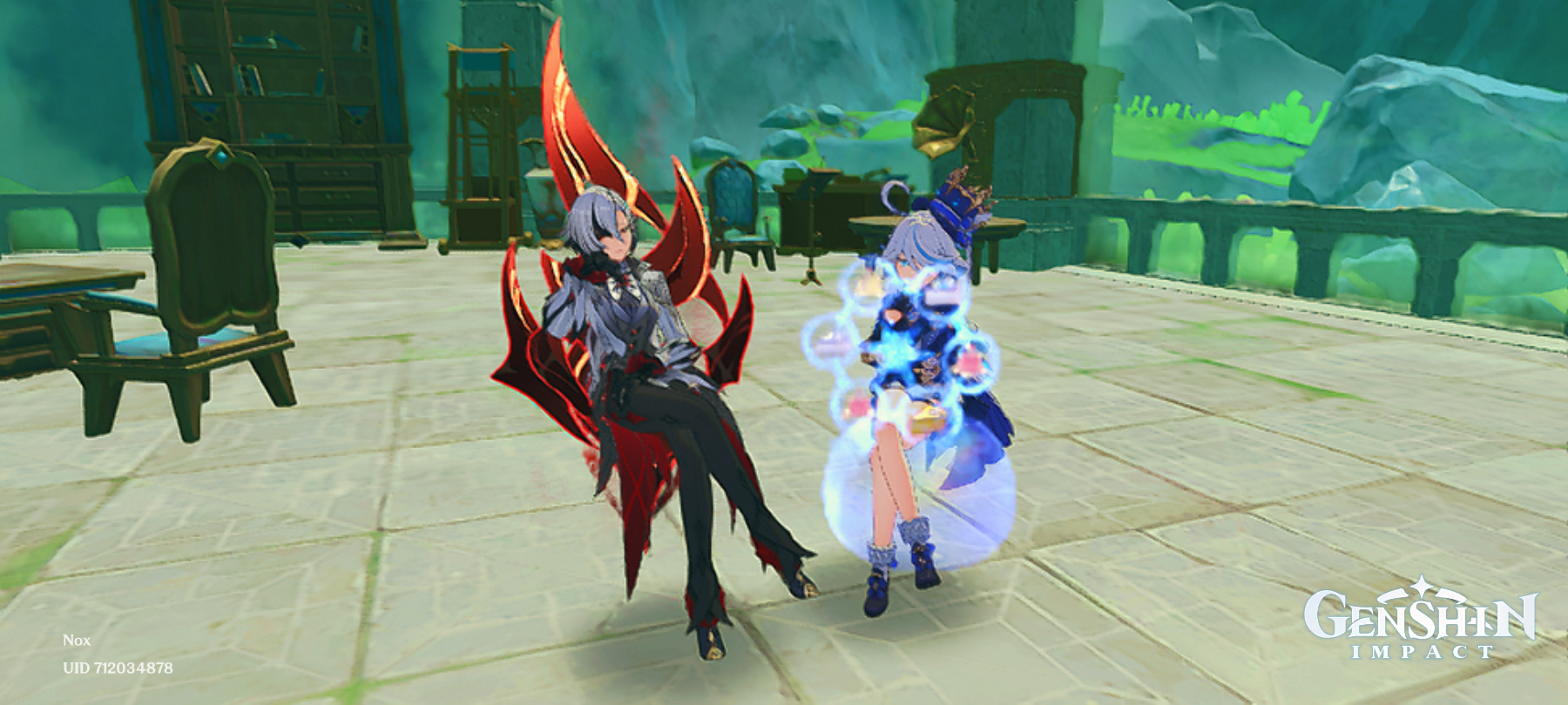 Arlefuri photoshoot with my partner Genshin Impact | HoYoLAB