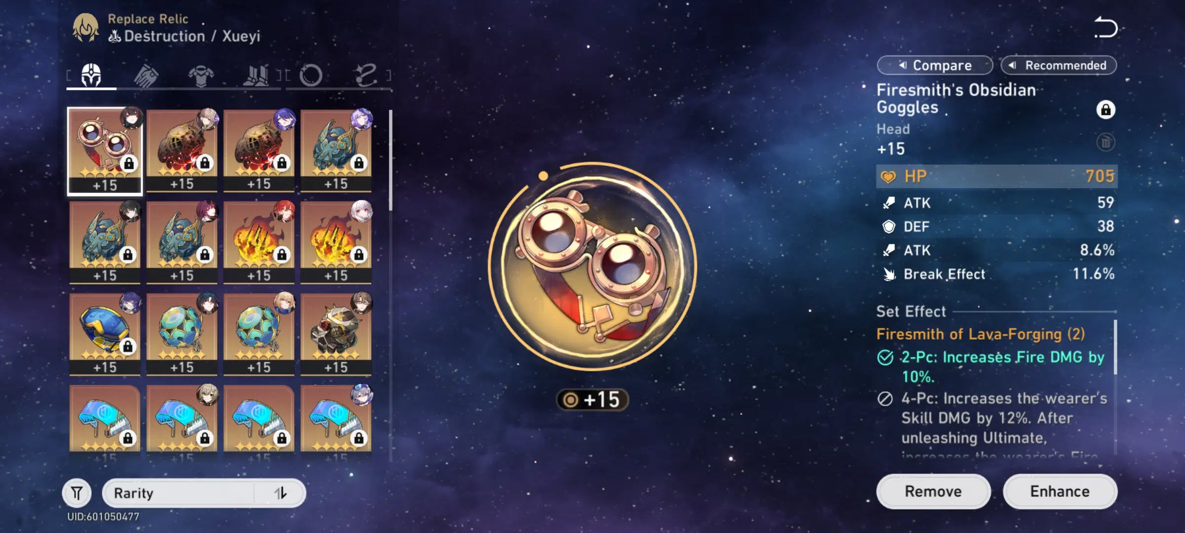 Pre new relic Firefly build Honkai: Star Rail | HoYoLAB