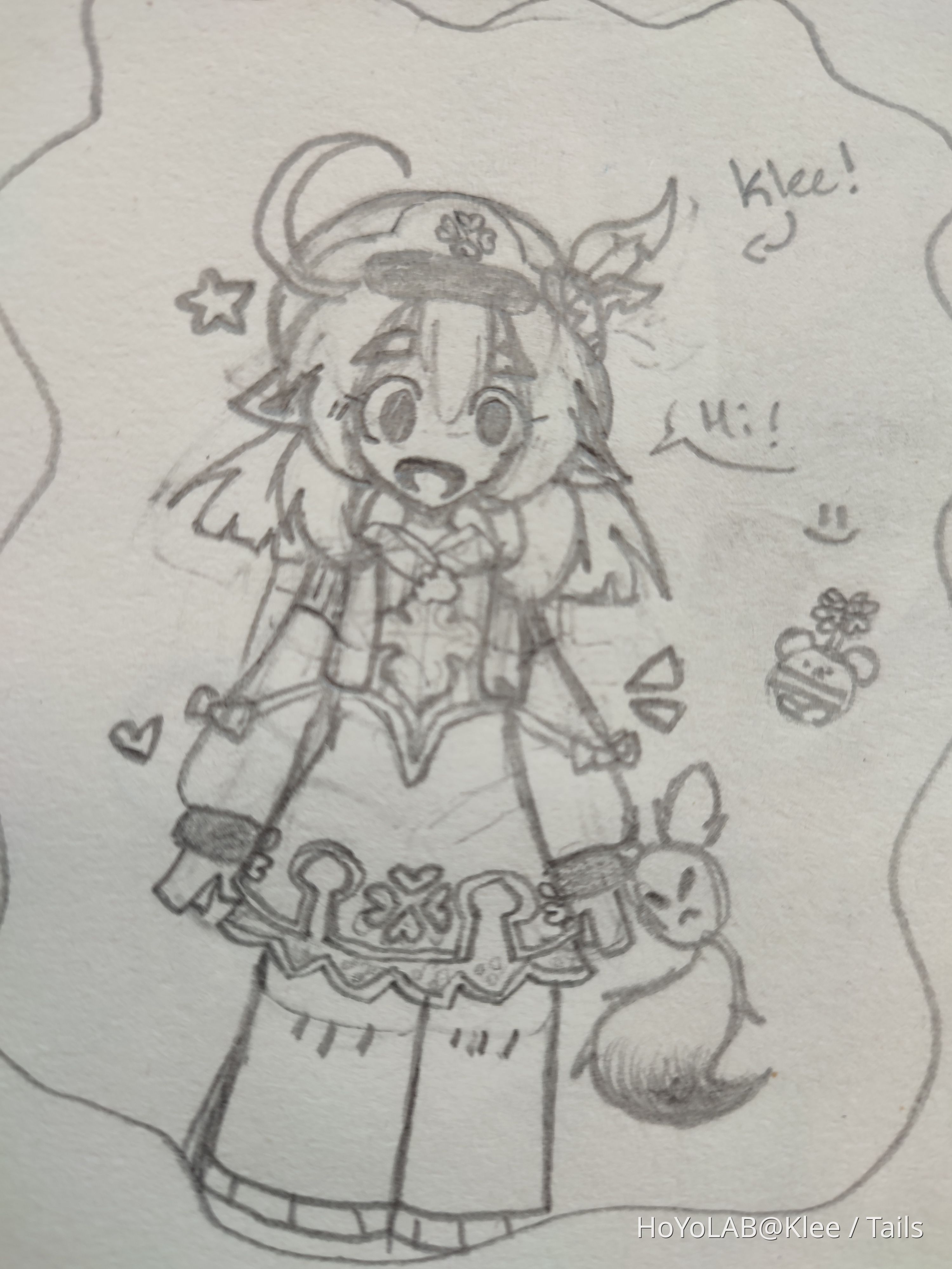 Silly klee doodle Genshin Impact | HoYoLAB