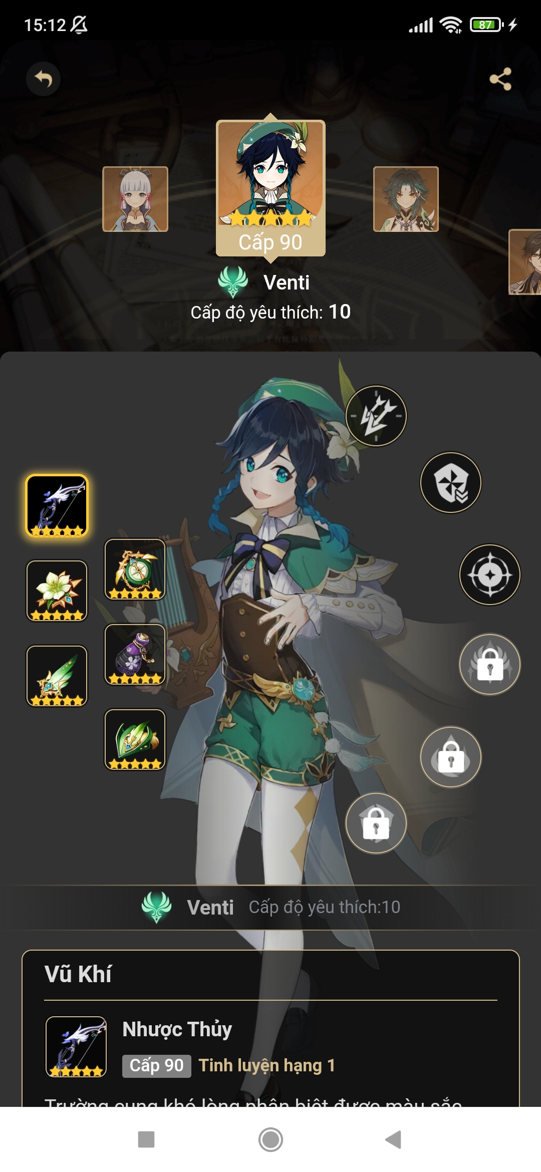 Embe Venti ngoan xink iu Genshin Impact | HoYoLAB