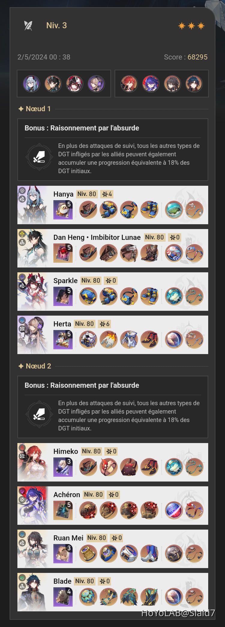 DHIL skill generator & Elemental brute force Honkai: Star Rail | HoYoLAB