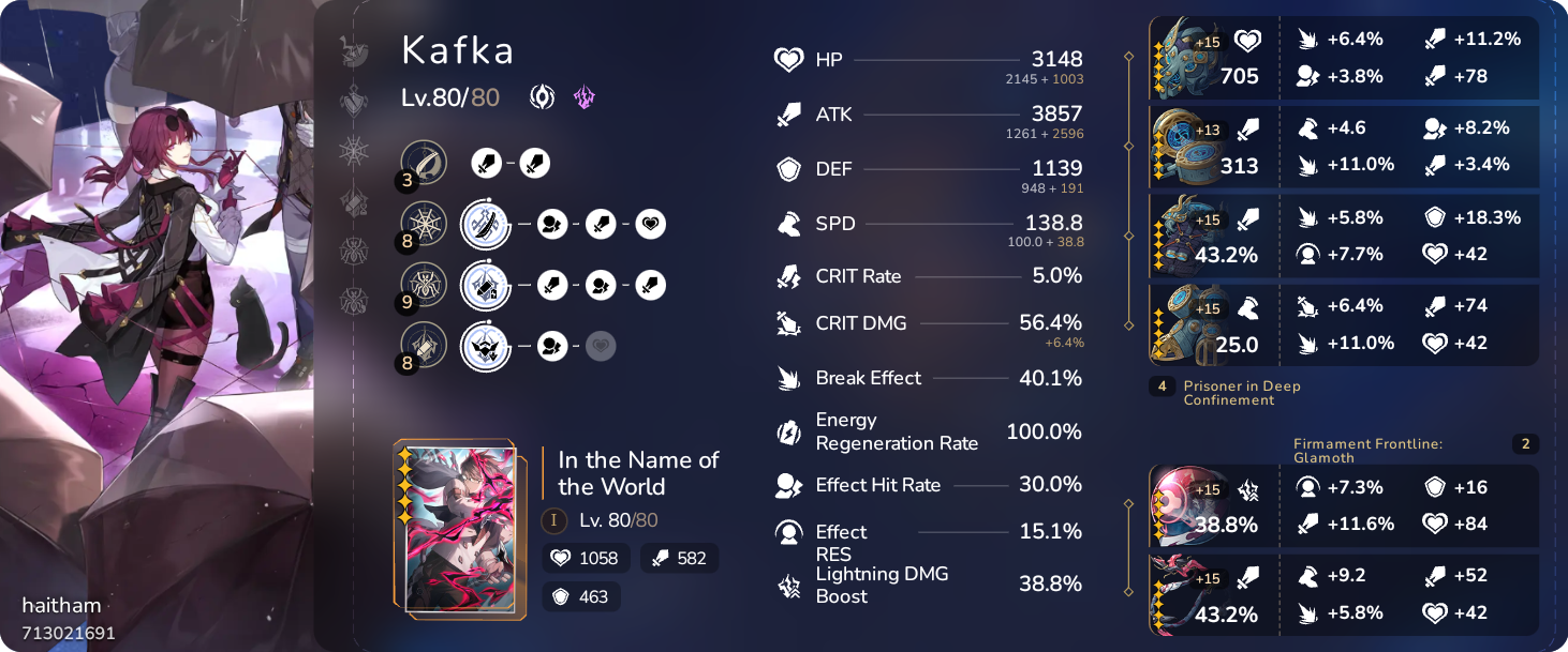 my best builds hsr/genshin Genshin Impact | HoYoLAB